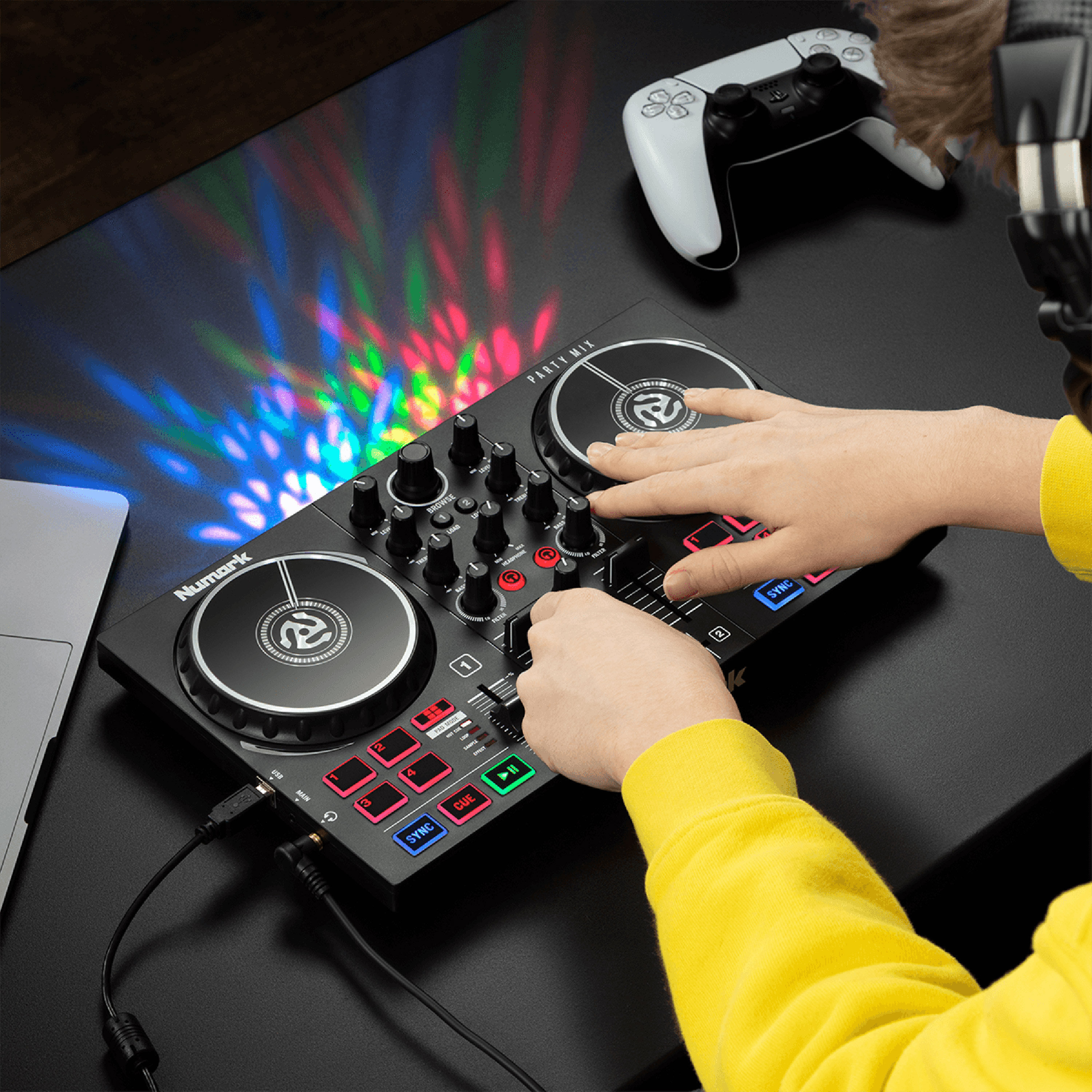 Numark Party Mix 2 - USB DJ-controller SonoVente.com - nl
