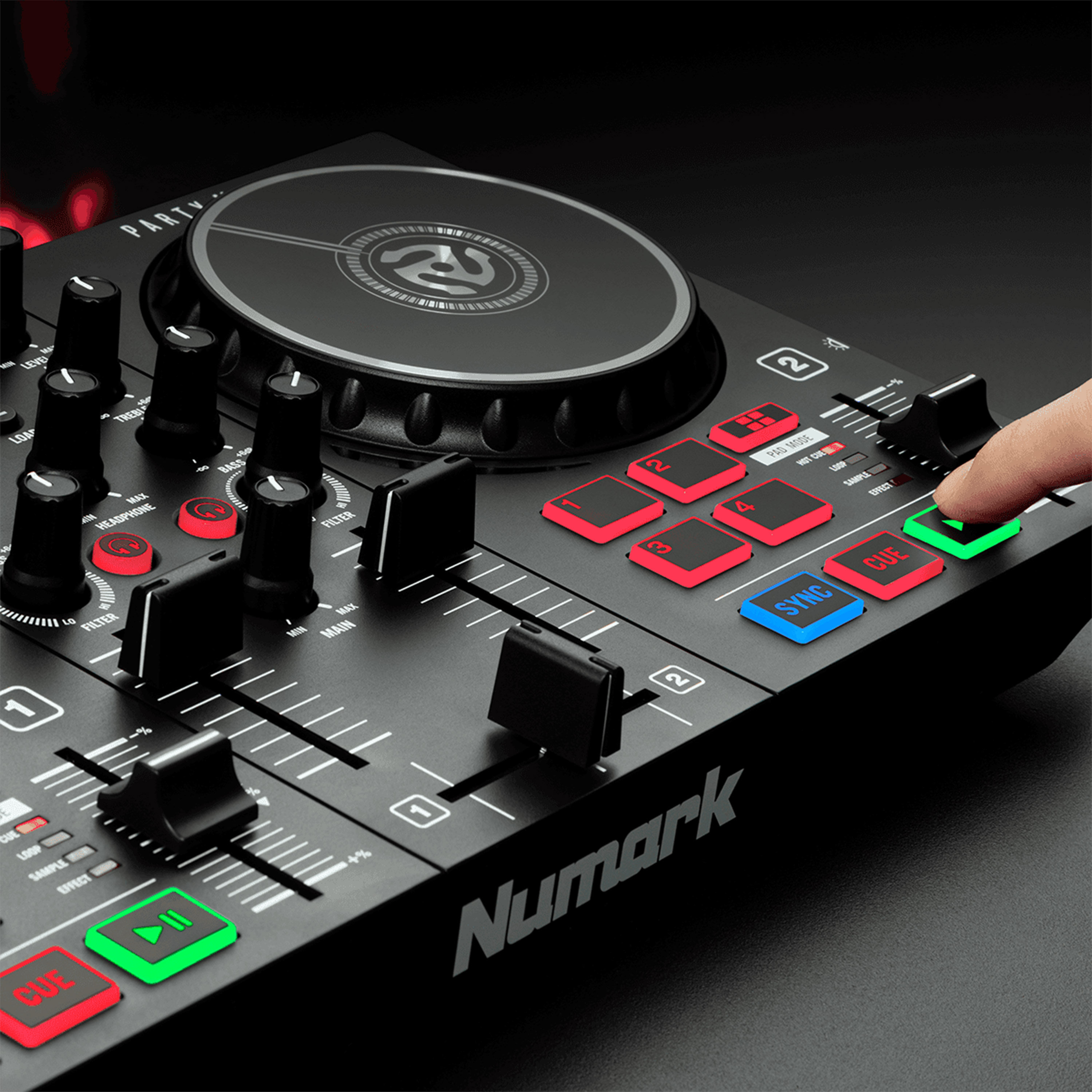Numark Party Mix 2 - Contrôleur DJ USB SonoVente.com