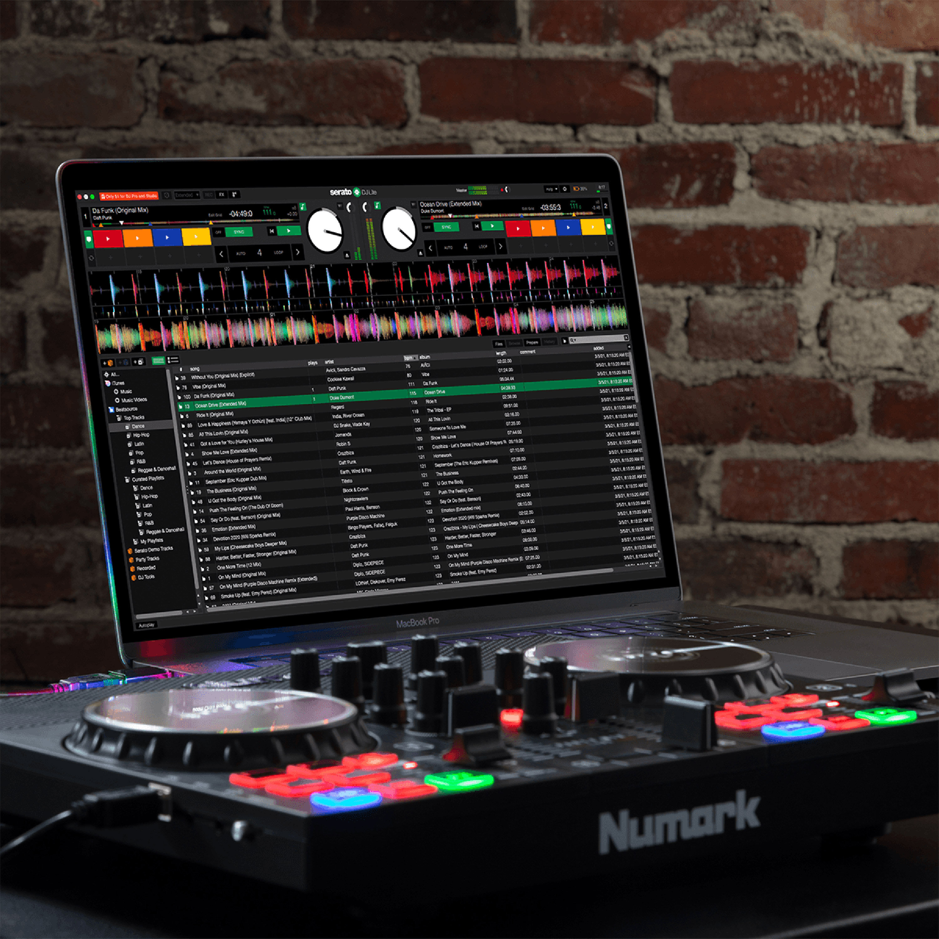 Numark Party Mix Live - Contrôleur DJ USB SonoVente.com