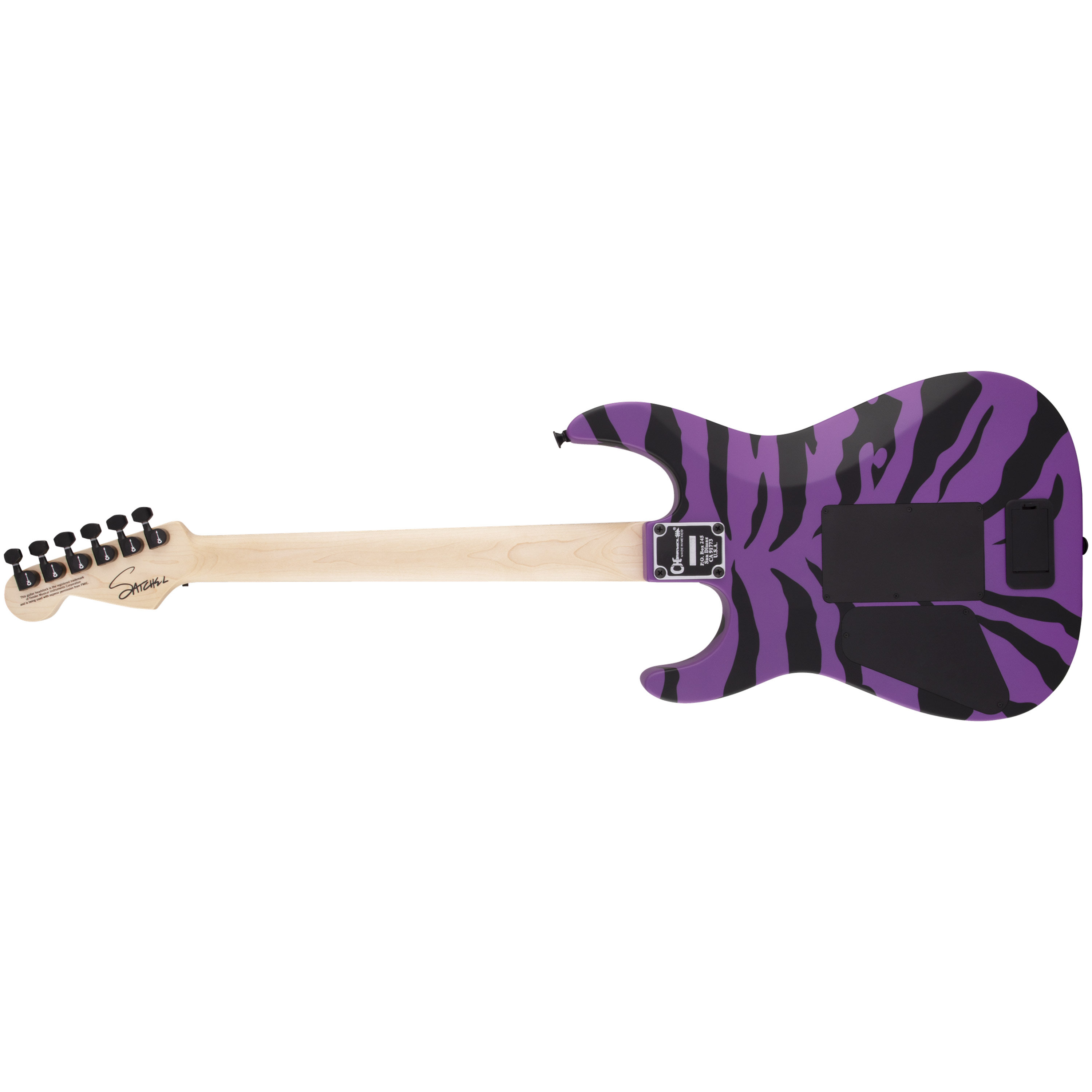 Charvel Satchel Signature Pro-Mod DK MN Satin Purple Bengal - Guitare ...