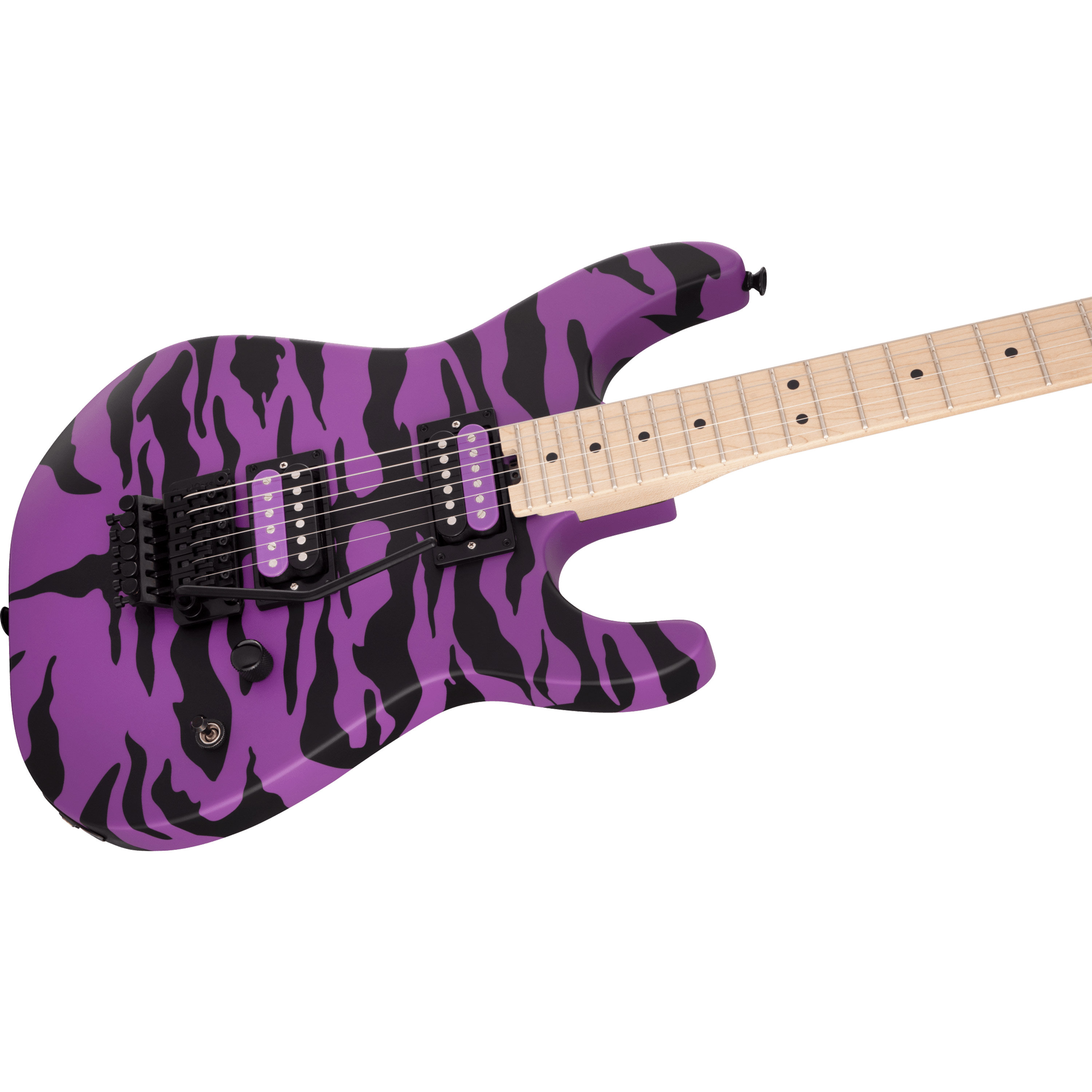 Charvel Satchel Signature Pro-Mod DK MN Satin Purple Bengal - Guitare ...