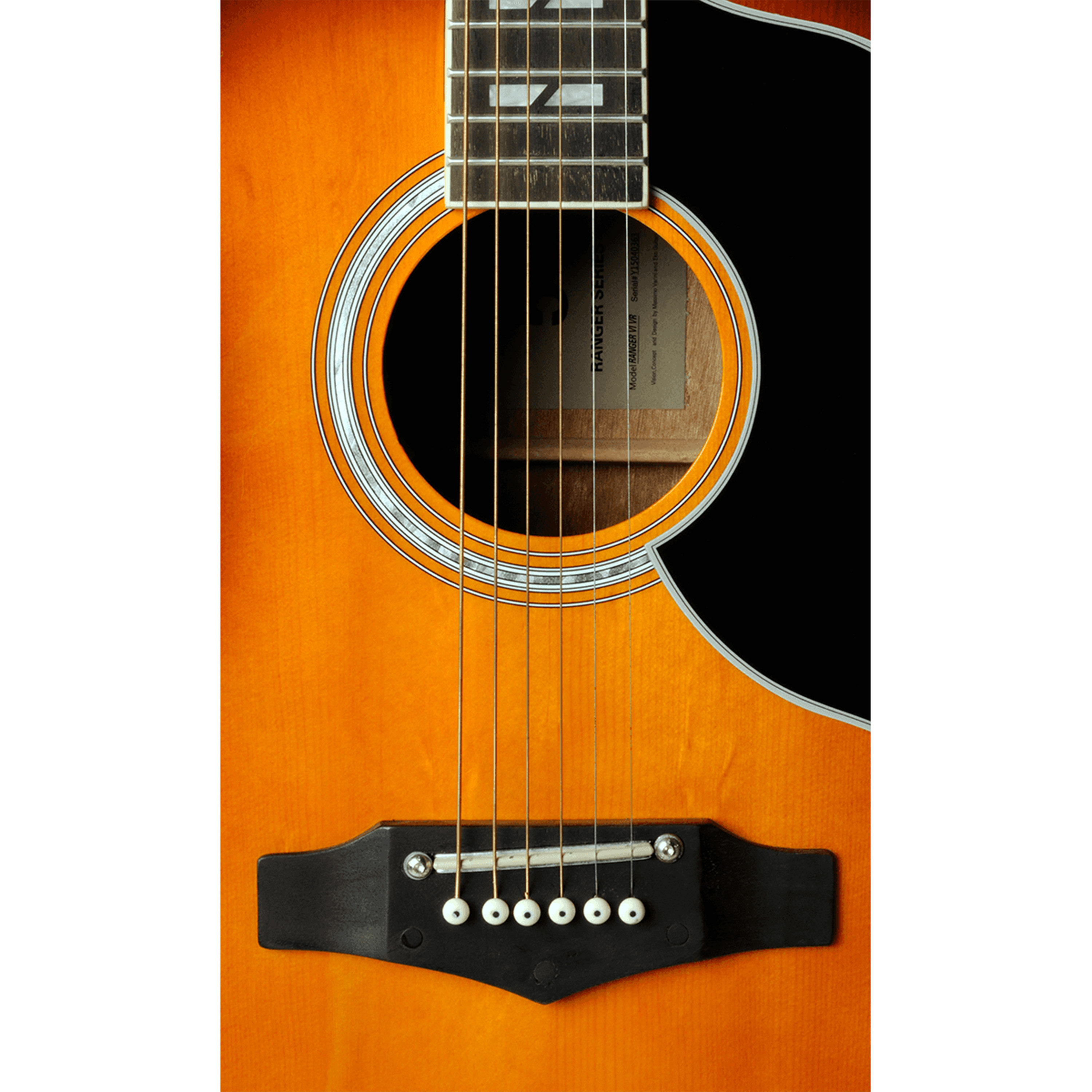 EKO Ranger Vintage Reissue VI Honey Burst - Guitare folk SonoVente.com