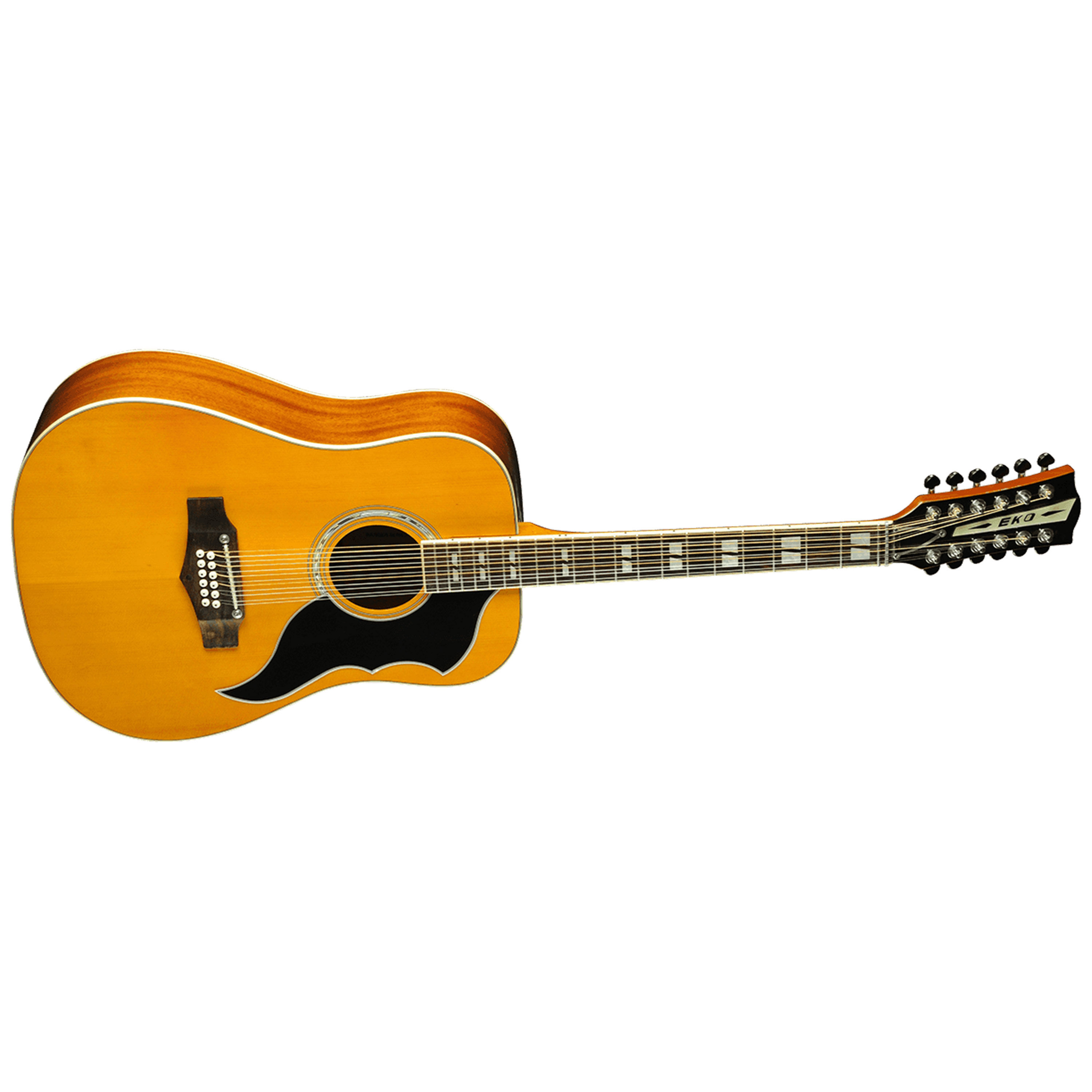 EKO Ranger VR XII Dreadnought électro Vintage Natural - Guitare électro ...