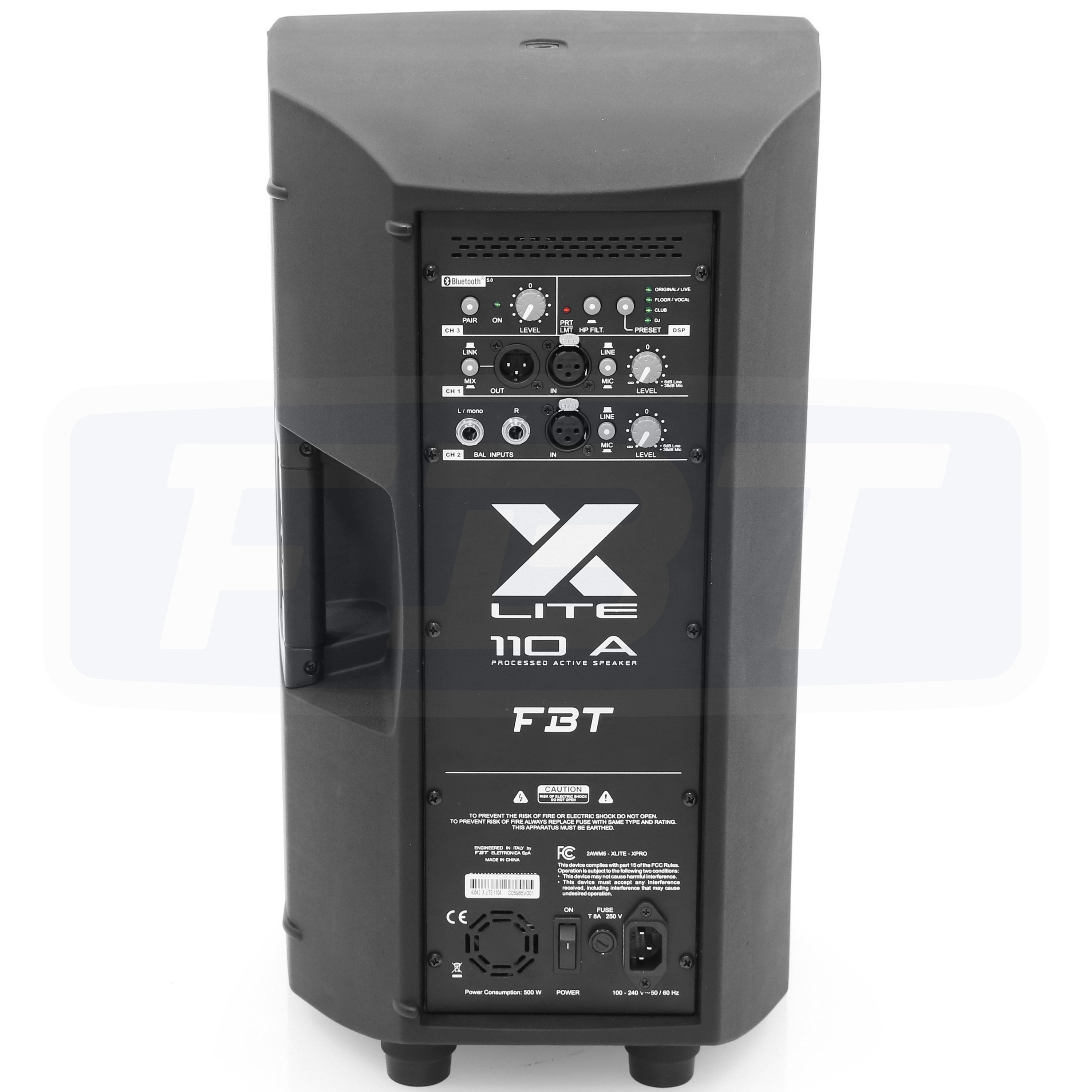 FBT X-Lite 110A - Enceinte amplifiée SonoVente.com