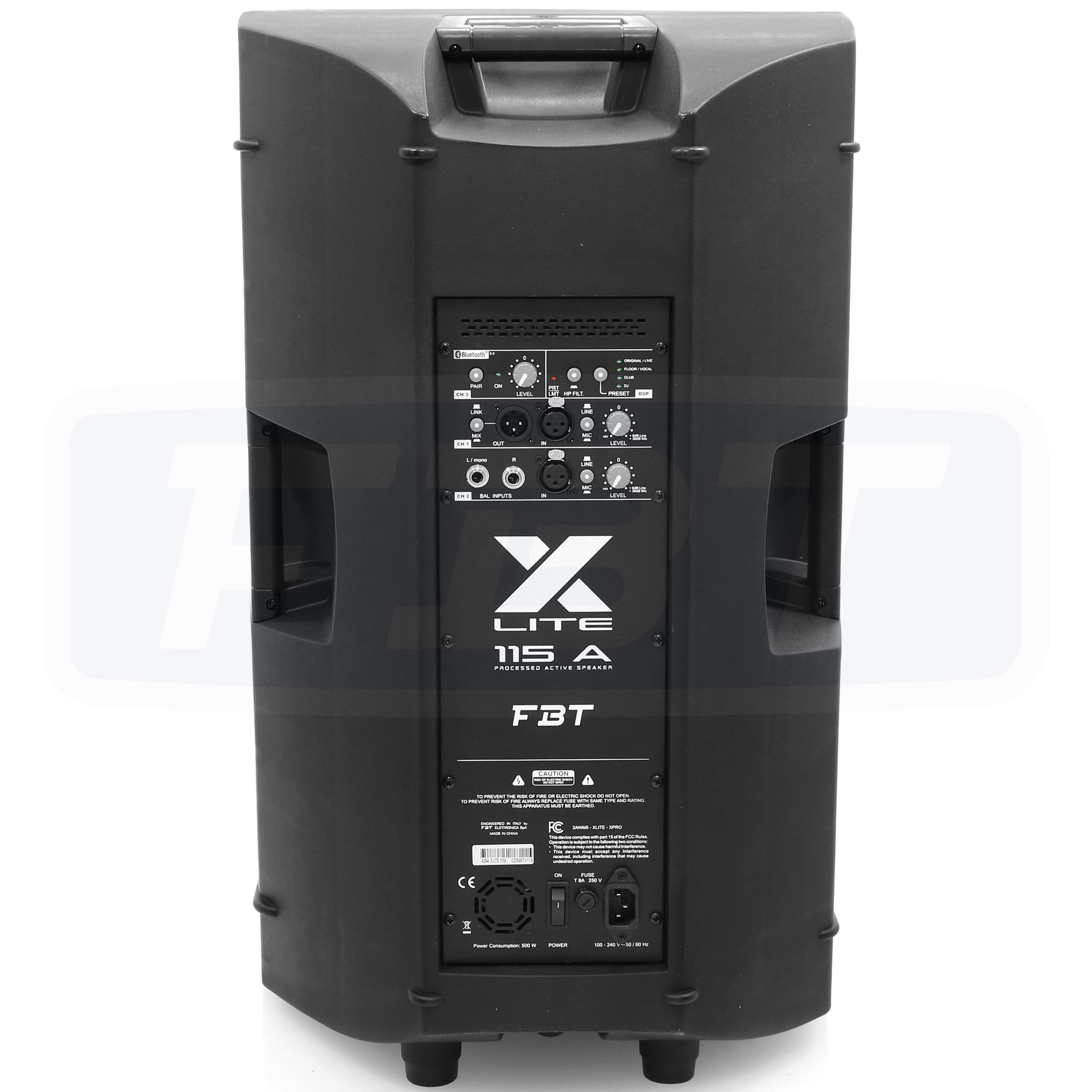 FBT X-Lite 115A - Enceinte amplifiée SonoVente.com