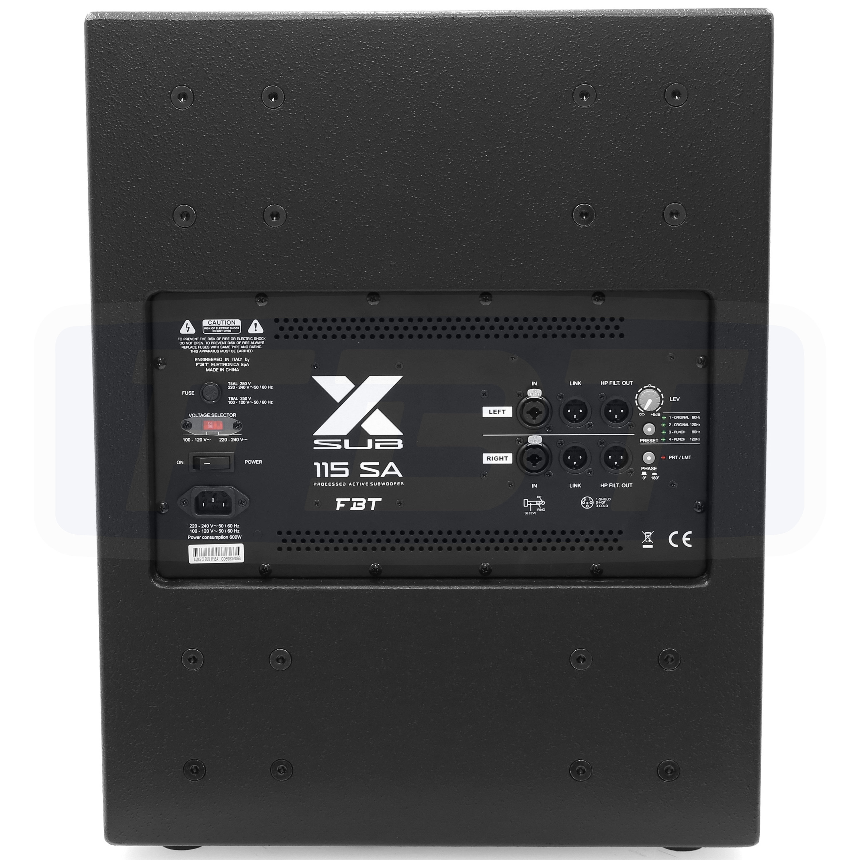 FBT X-Sub 115SA - Caisson de basses SonoVente.com