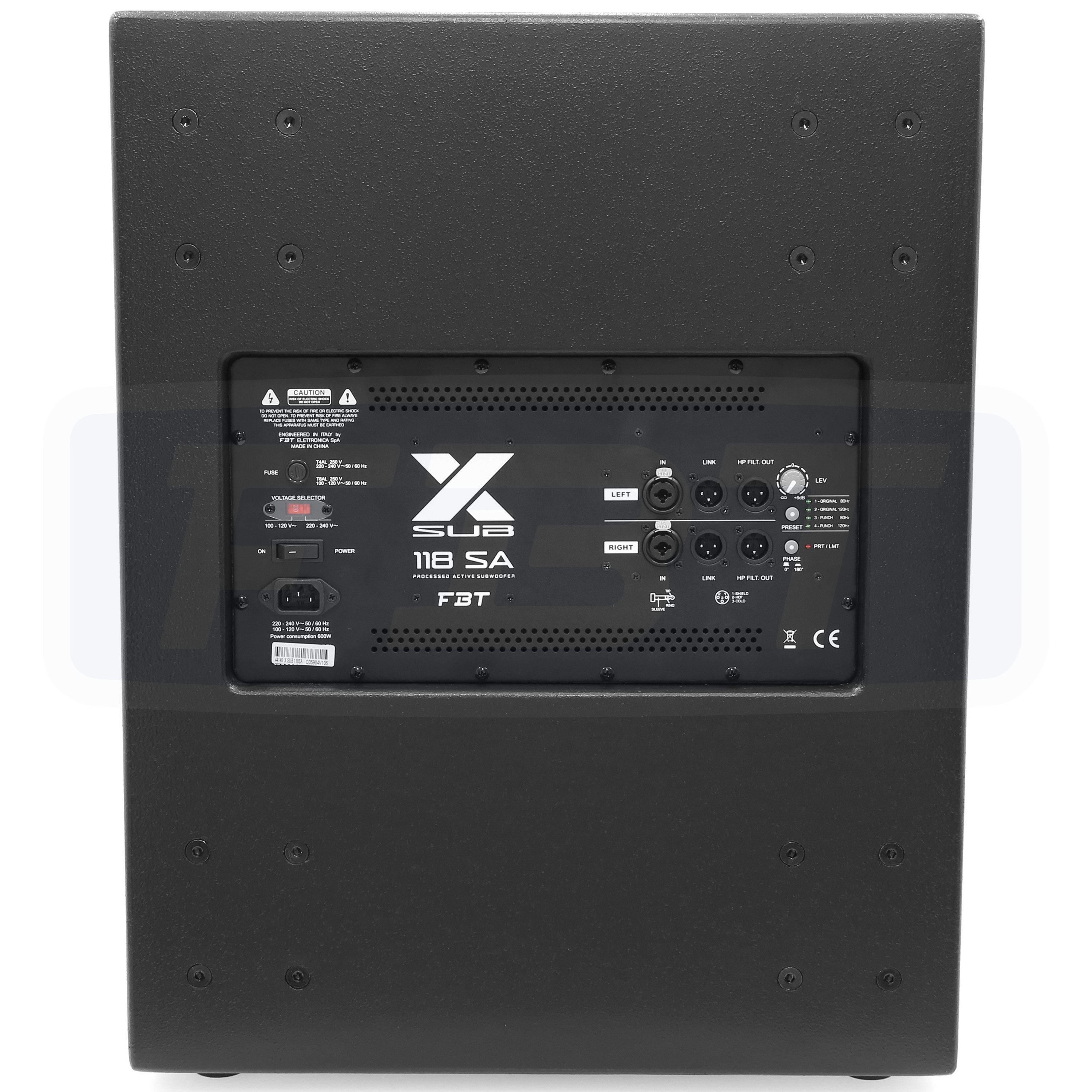 FBT X-Sub 118SA - Caisson de basses SonoVente.com