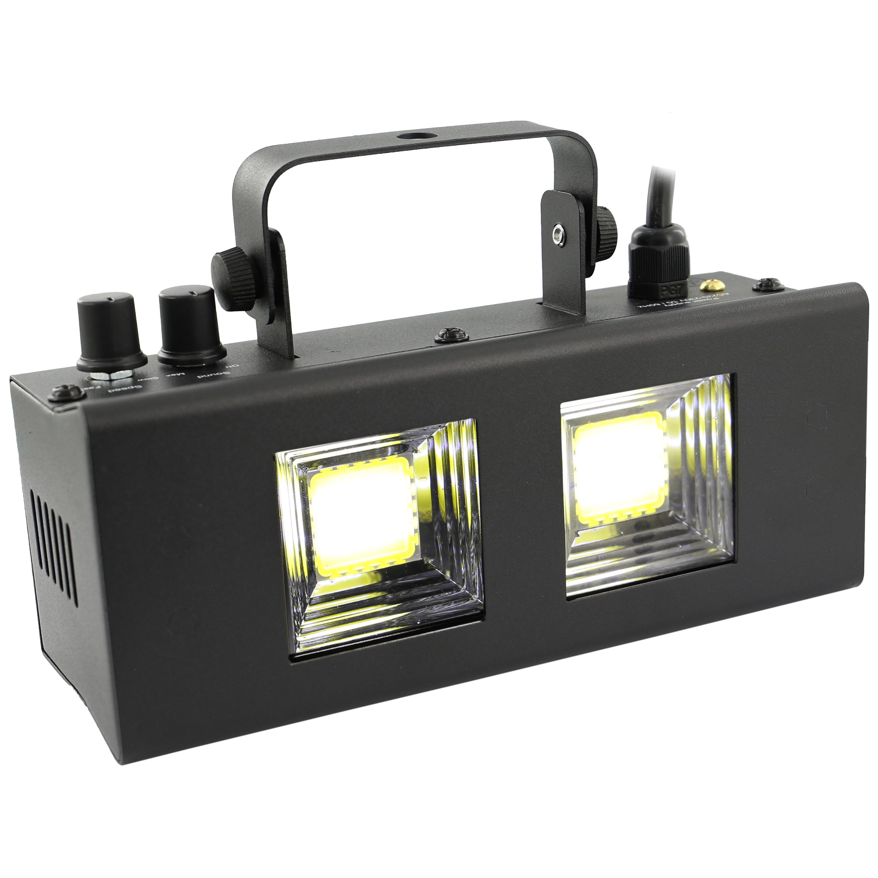 BoomTone DJ LED Strobe 2x20W - Stroboscope à Led SonoVente.com