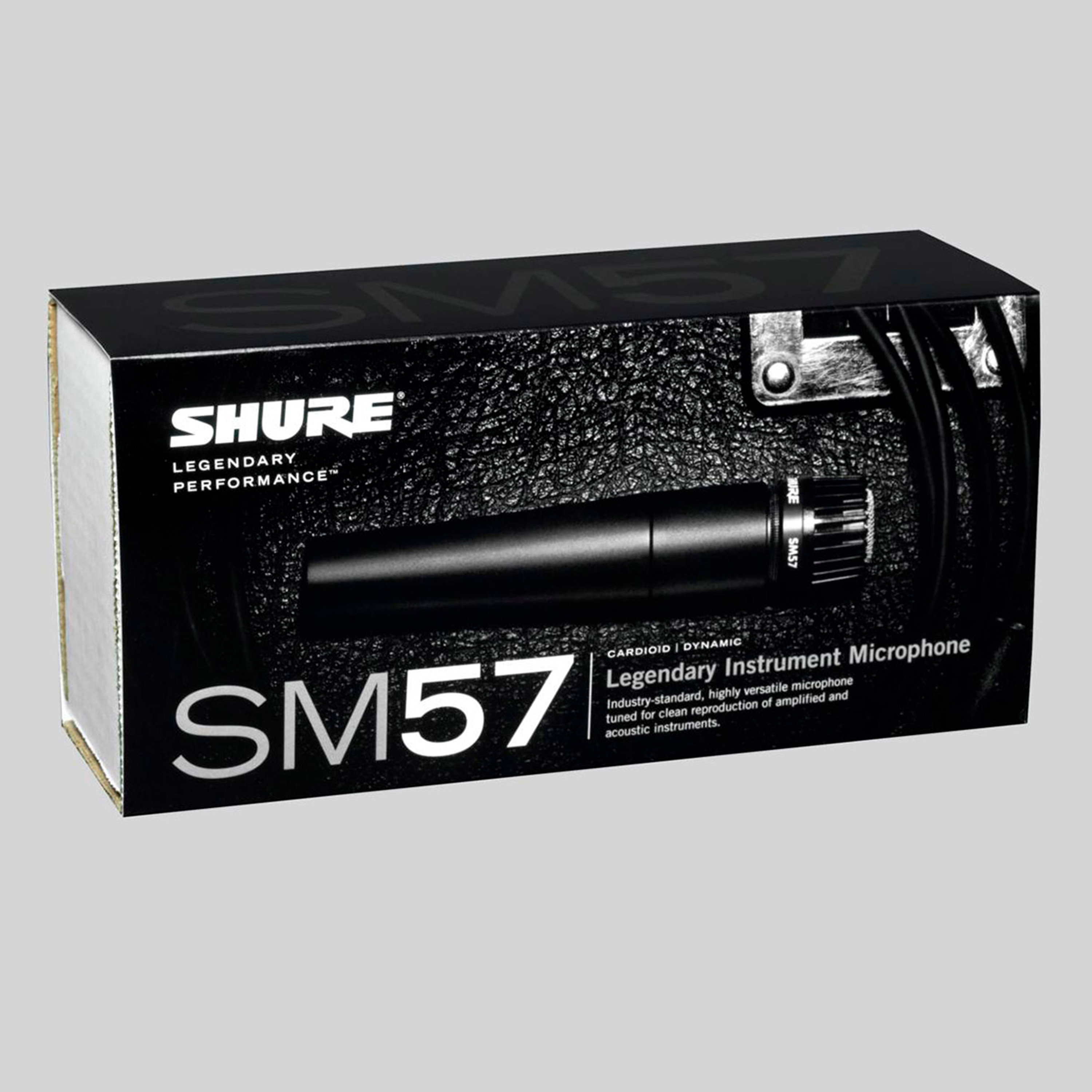 Shure Pack SM57 + Câble XLR 10m + Pied - Micro chant SonoVente.com