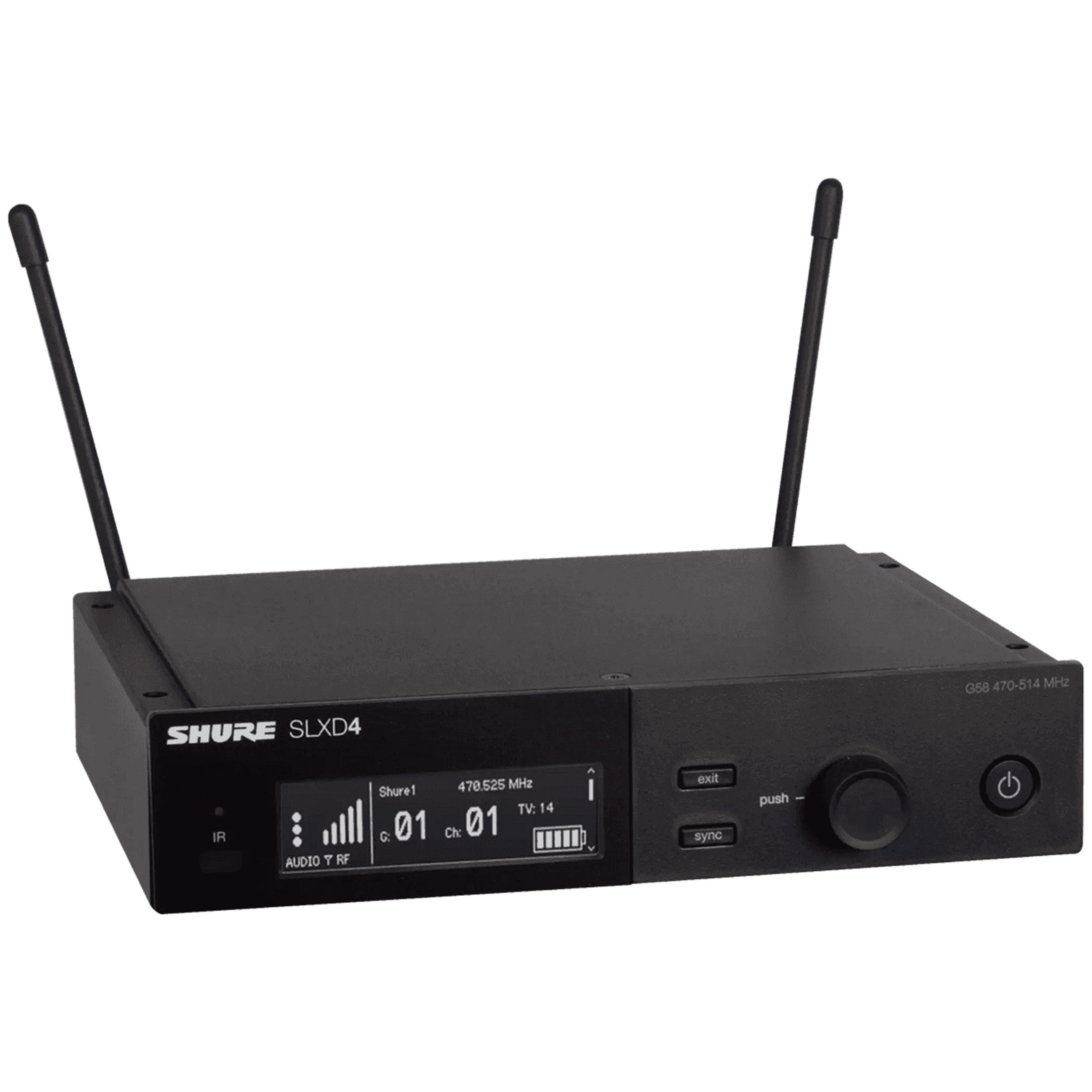 Shure SLXD24E-B87A J53 - Micro HF chant SonoVente.com