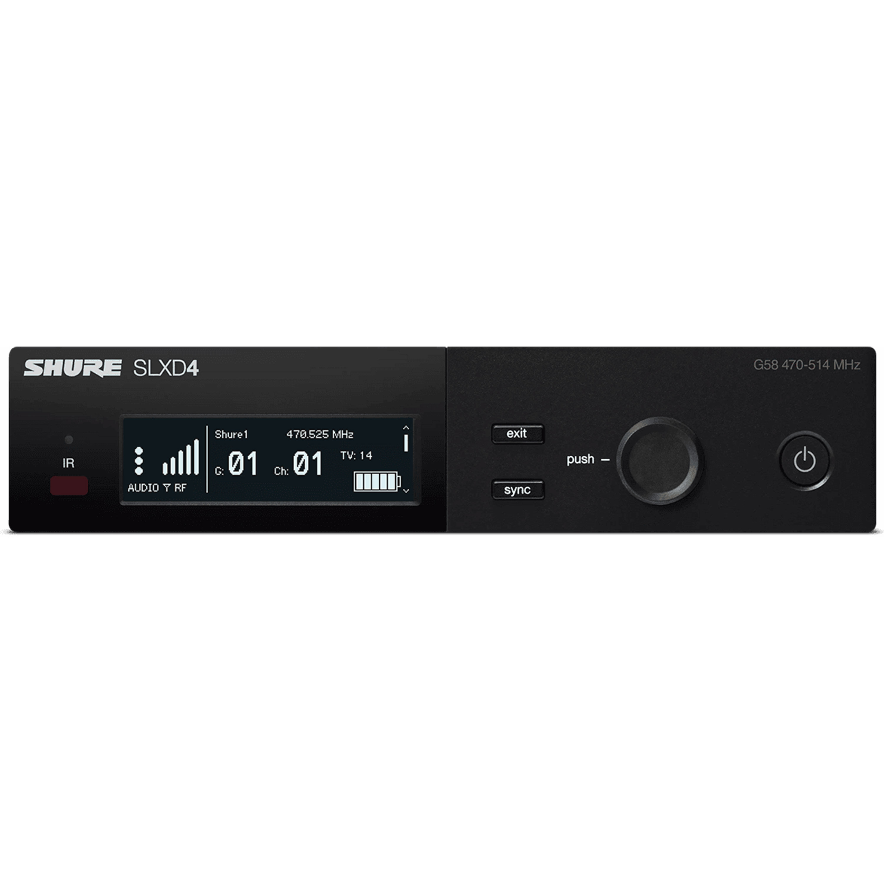 Shure SLXD24E-SM58 H56 - Micro HF chant SonoVente.com