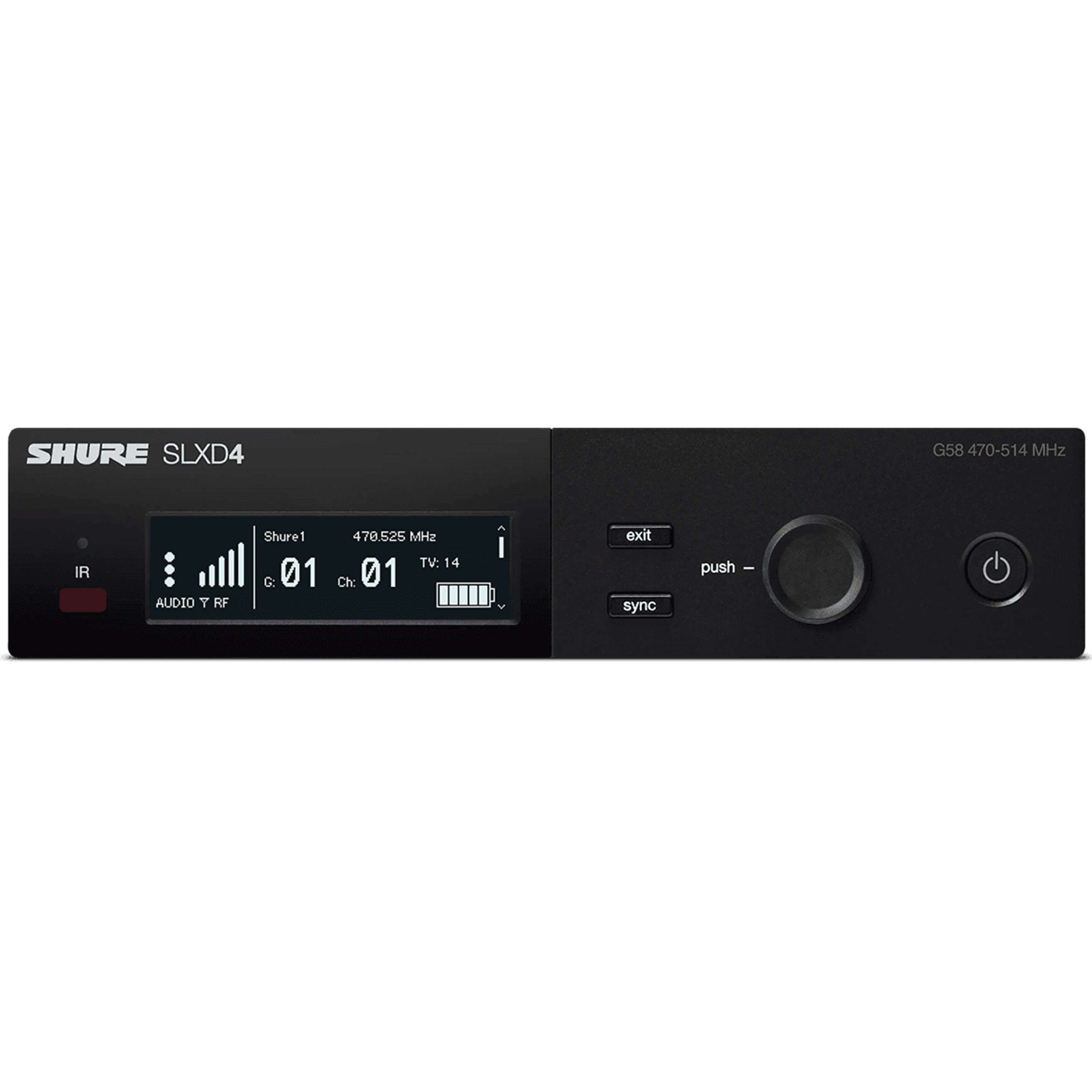 Shure SLXD14E-SM35 J53 - Micro HF chant SonoVente.com