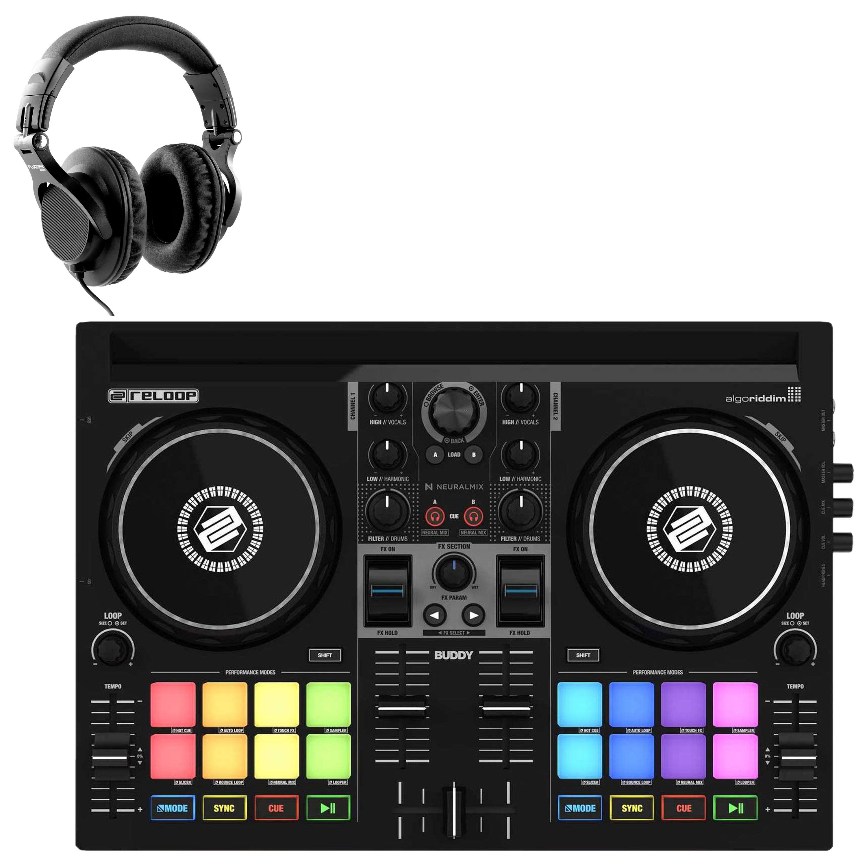Reloop Pack Buddy + Casque - Contrôleur DJ USB SonoVente.com