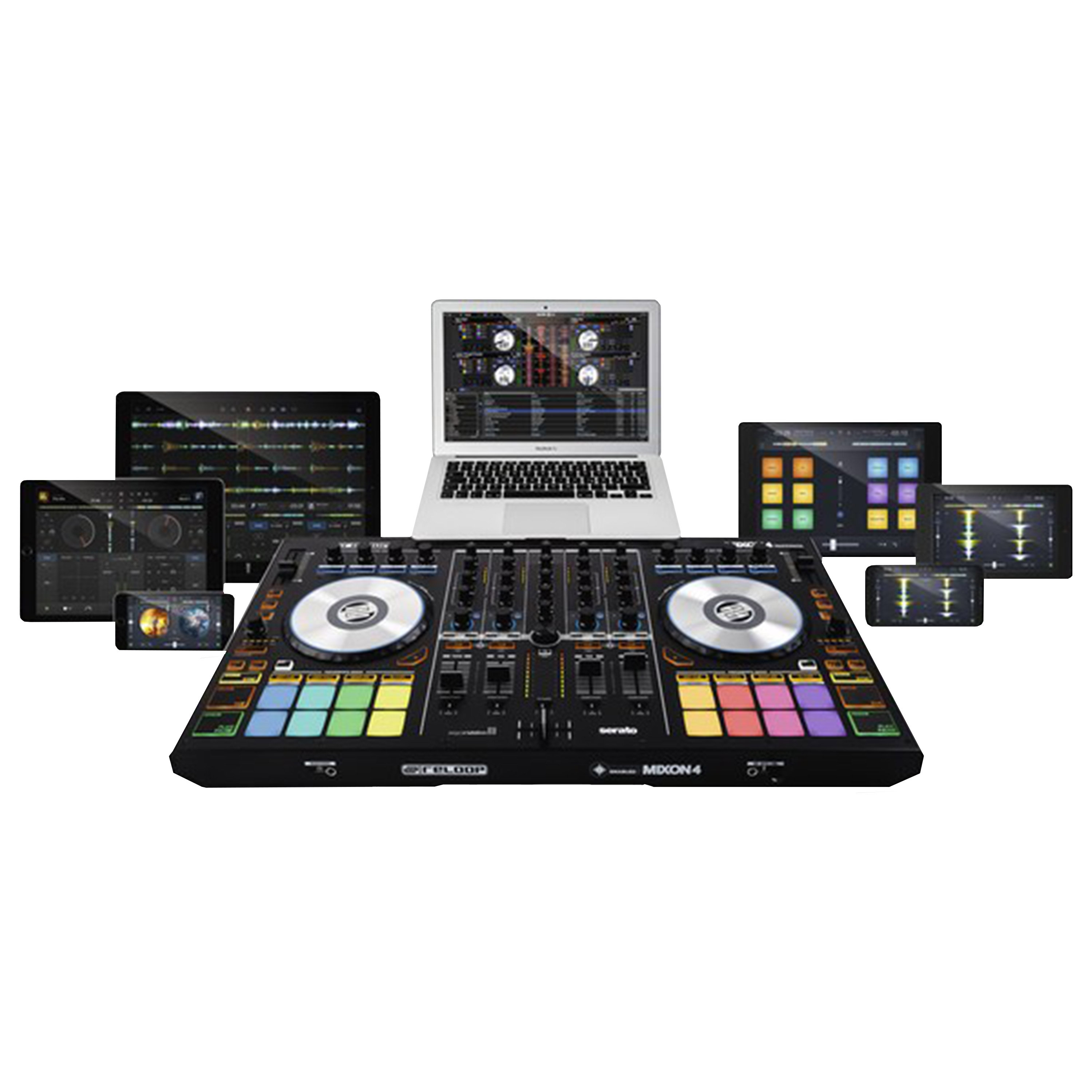 Reloop Pack Mixon 4 + Casque - Contrôleur DJ USB SonoVente.com