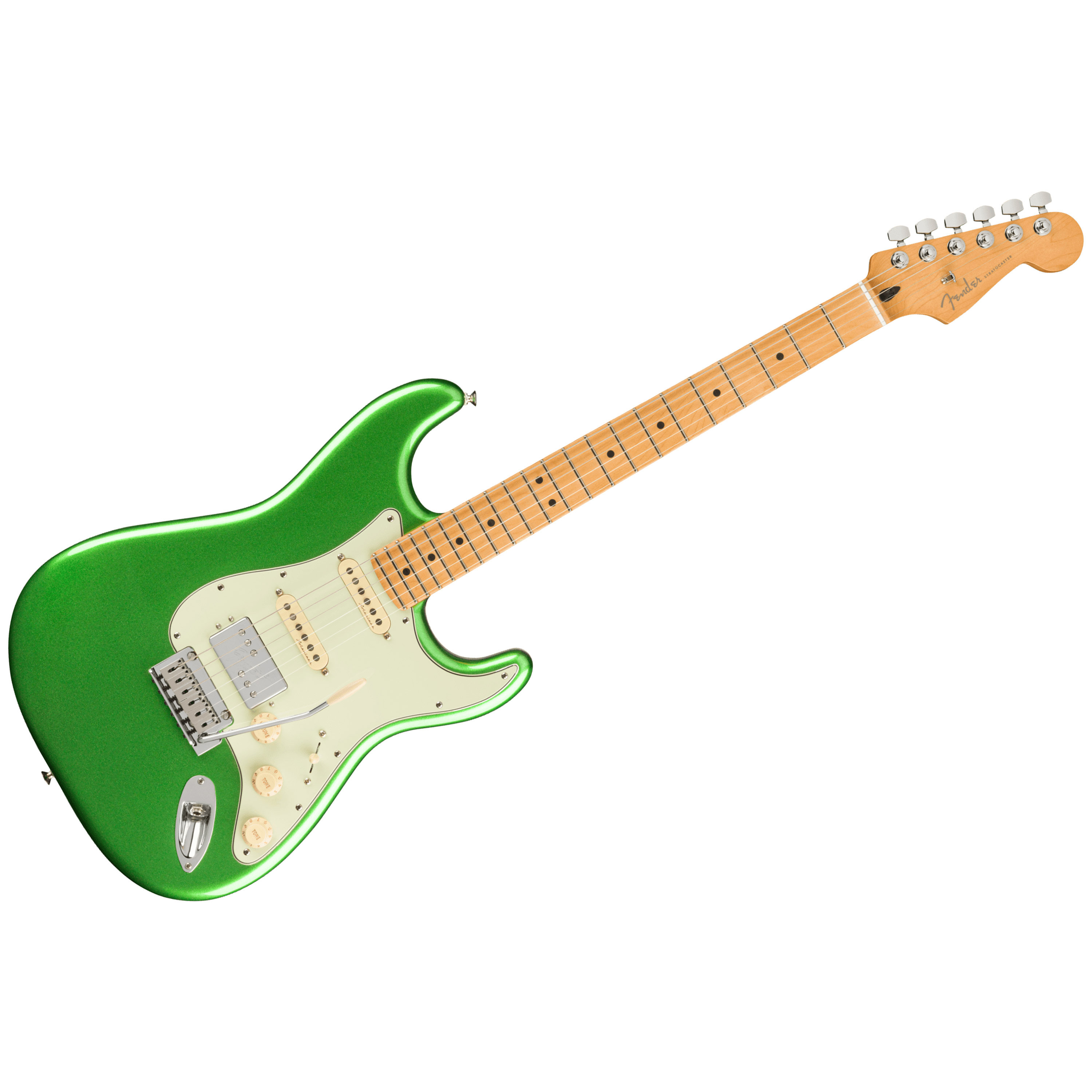 Fender Player Plus Stratocaster HSS MN Cosmic Jade - Guitare forme ST ...