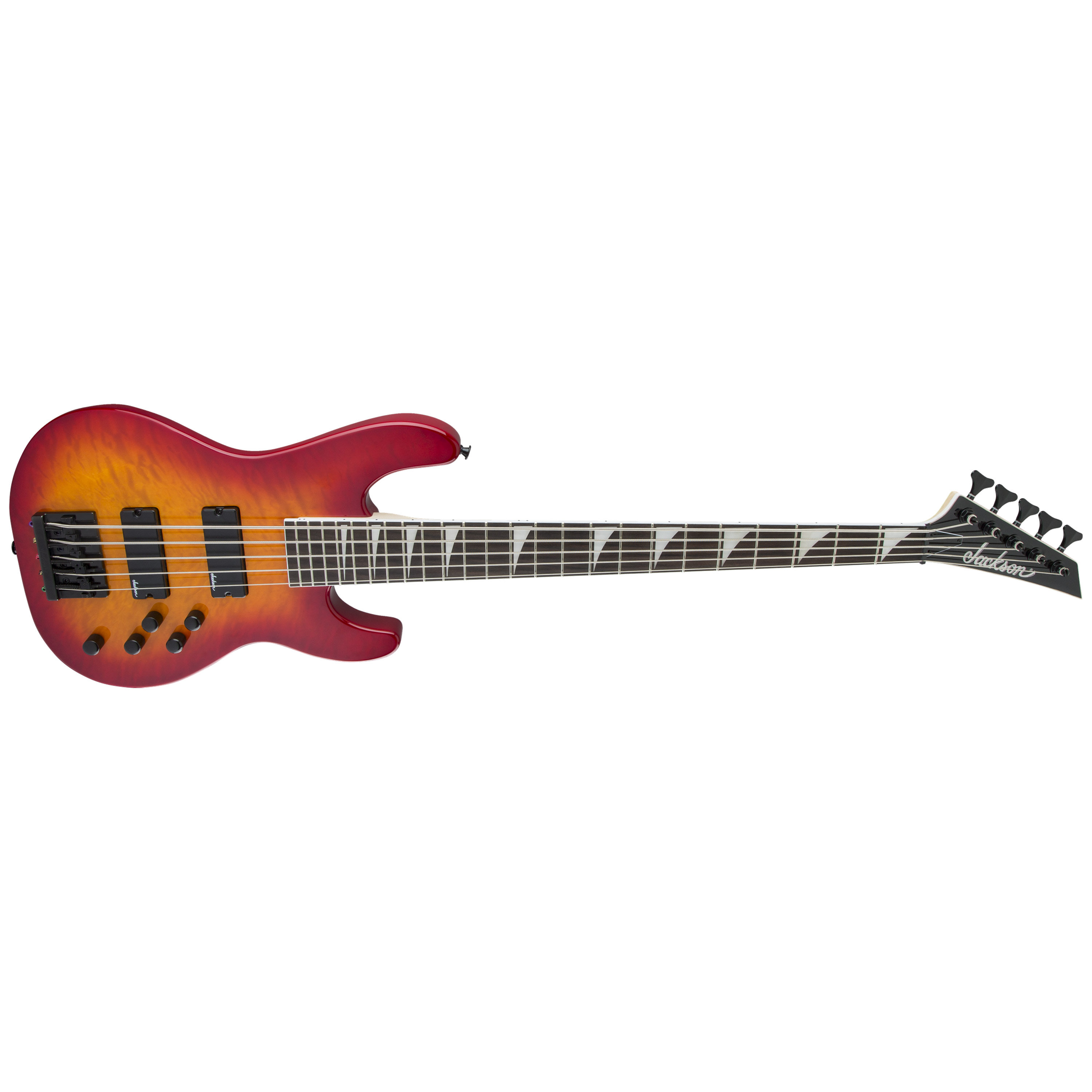 Jackson JS Series Concert Bass JS3VQ Cherry Burst - Basse Electrique ...