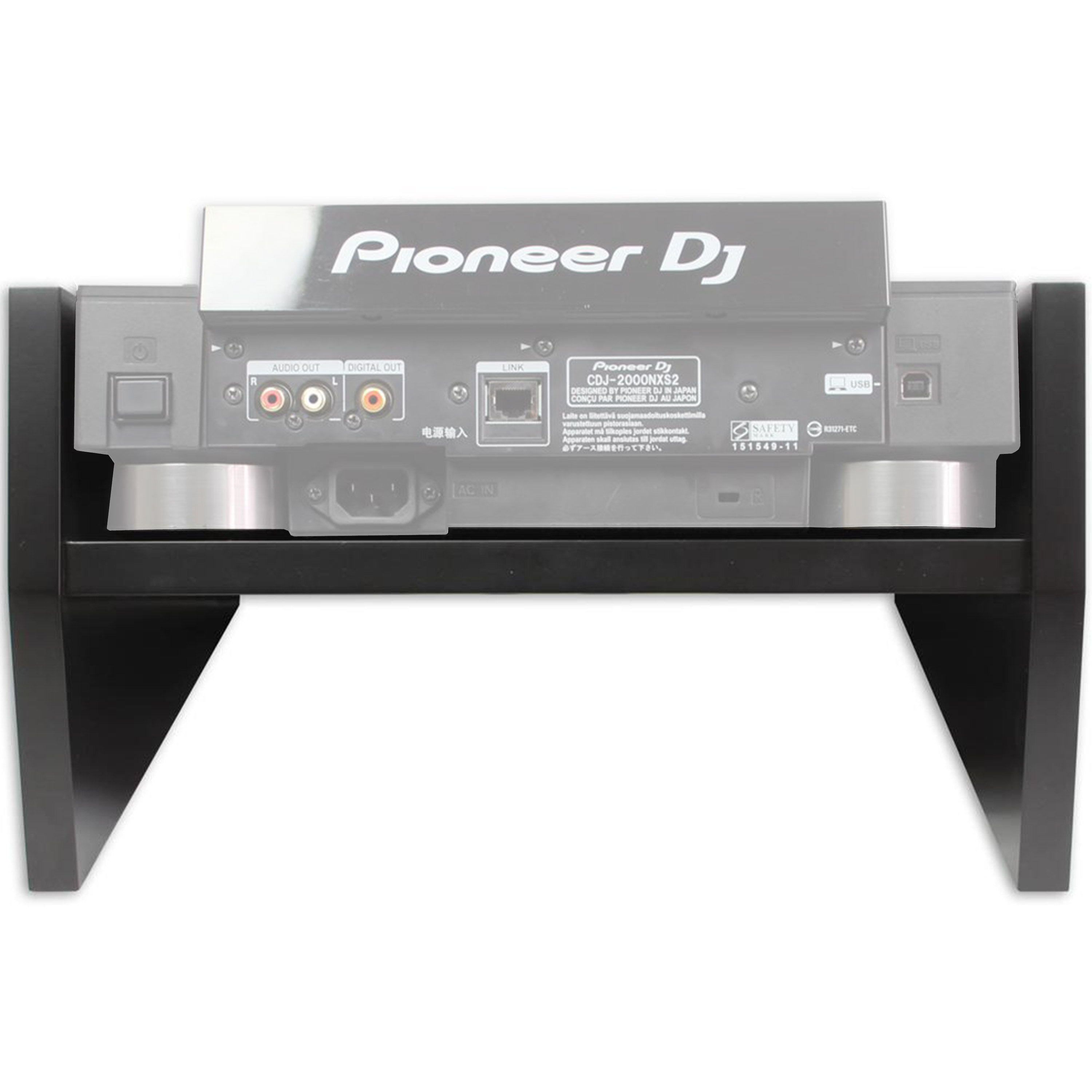 FONIK Audio Stand noir pour CDJ-2000NXS2 (vendu séparément) - Studio ...
