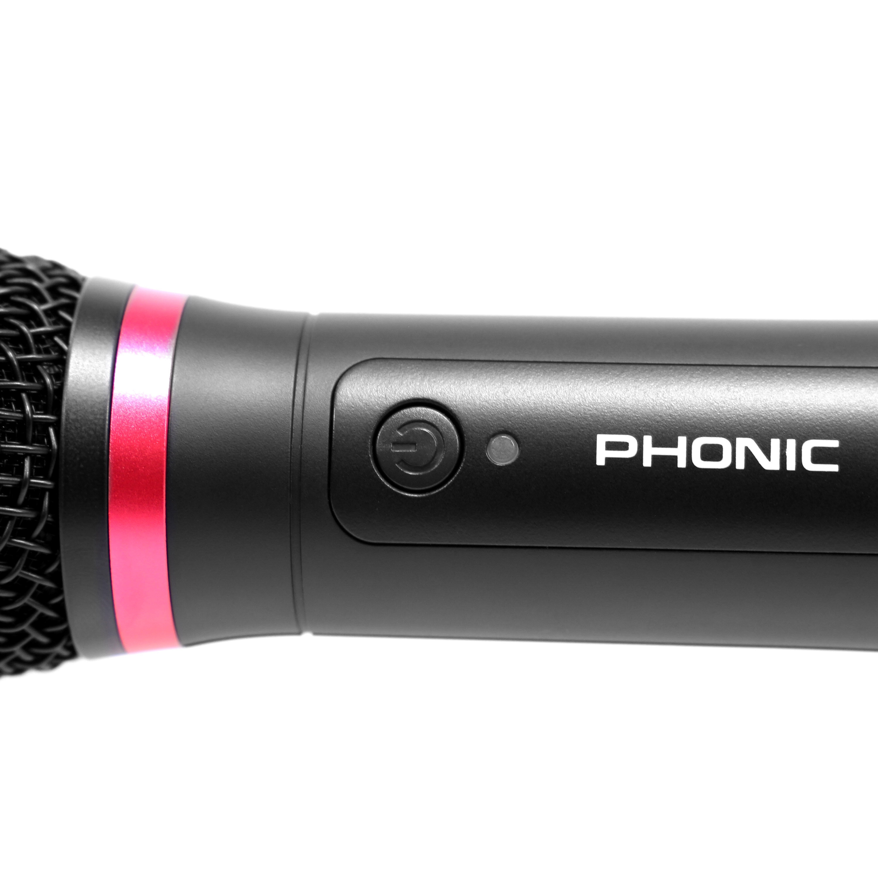 Phonic Safari 2000 sys 2 + micro main + cover - Sono Portable SonoVente.com