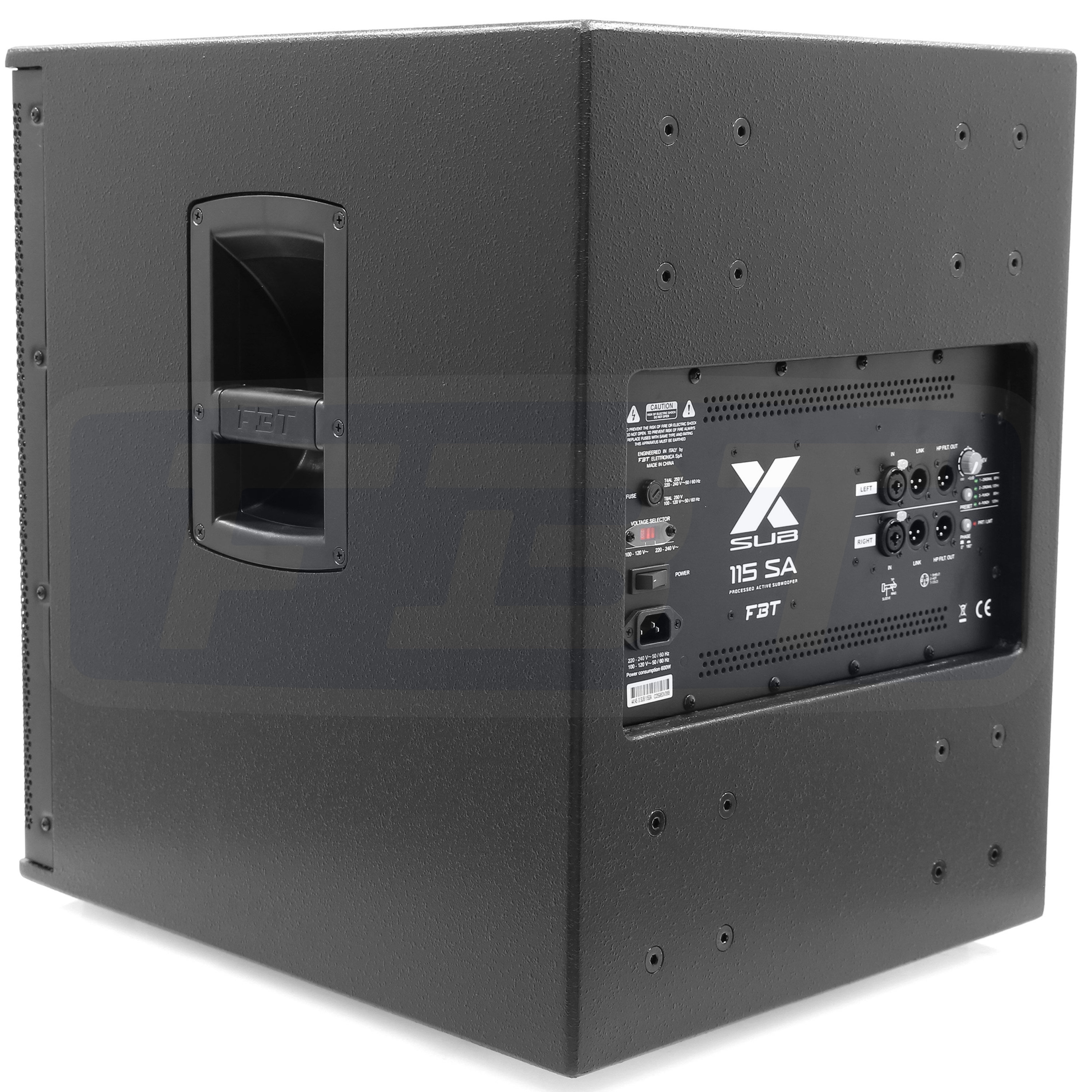 FBT Pack X-LITE 110A (la paire) + X-SUB 115SA - Luidsprekerpakket ...