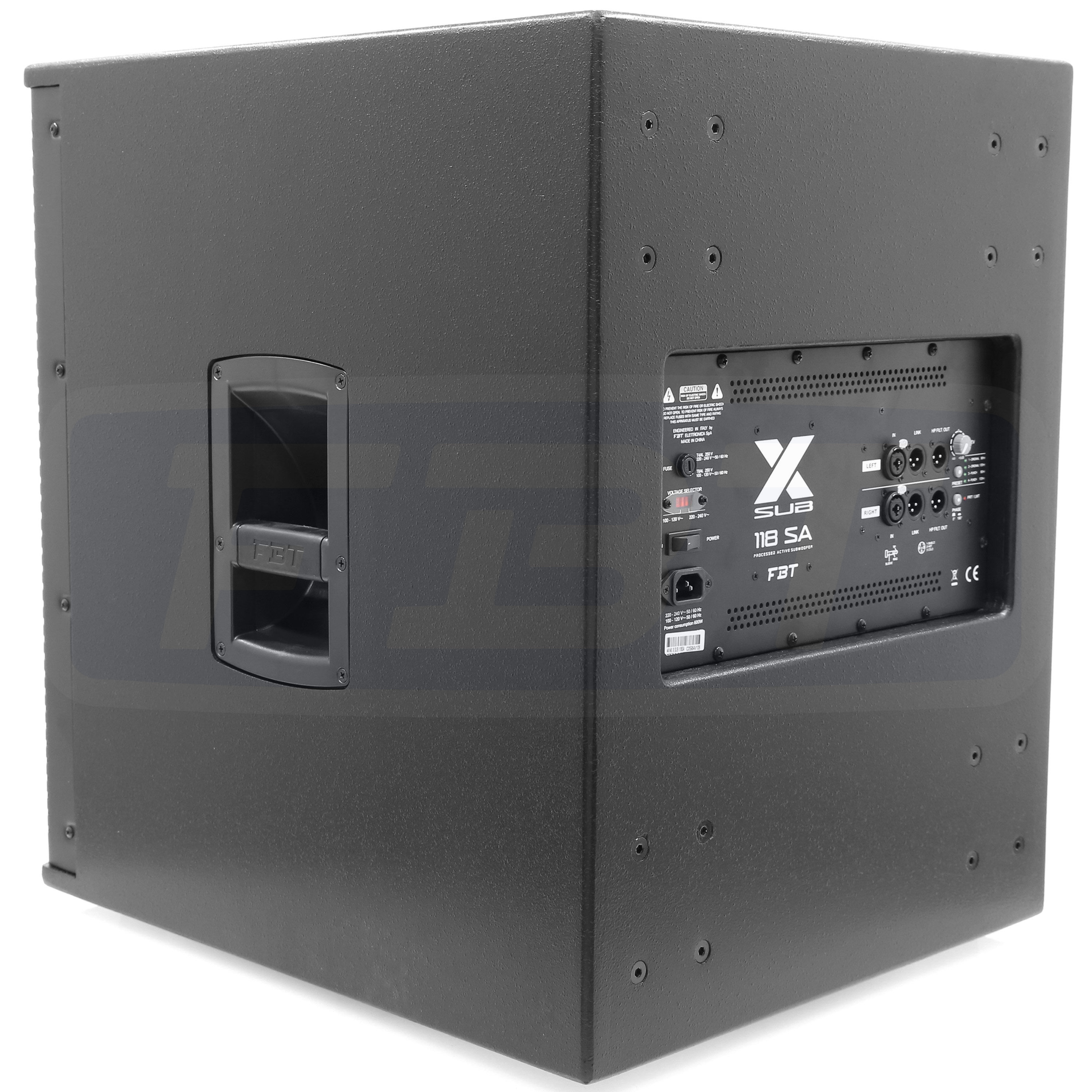 FBT Pack X-PRO 115A (la paire) + X-SUB 118SA + Covers - Pack enceintes ...