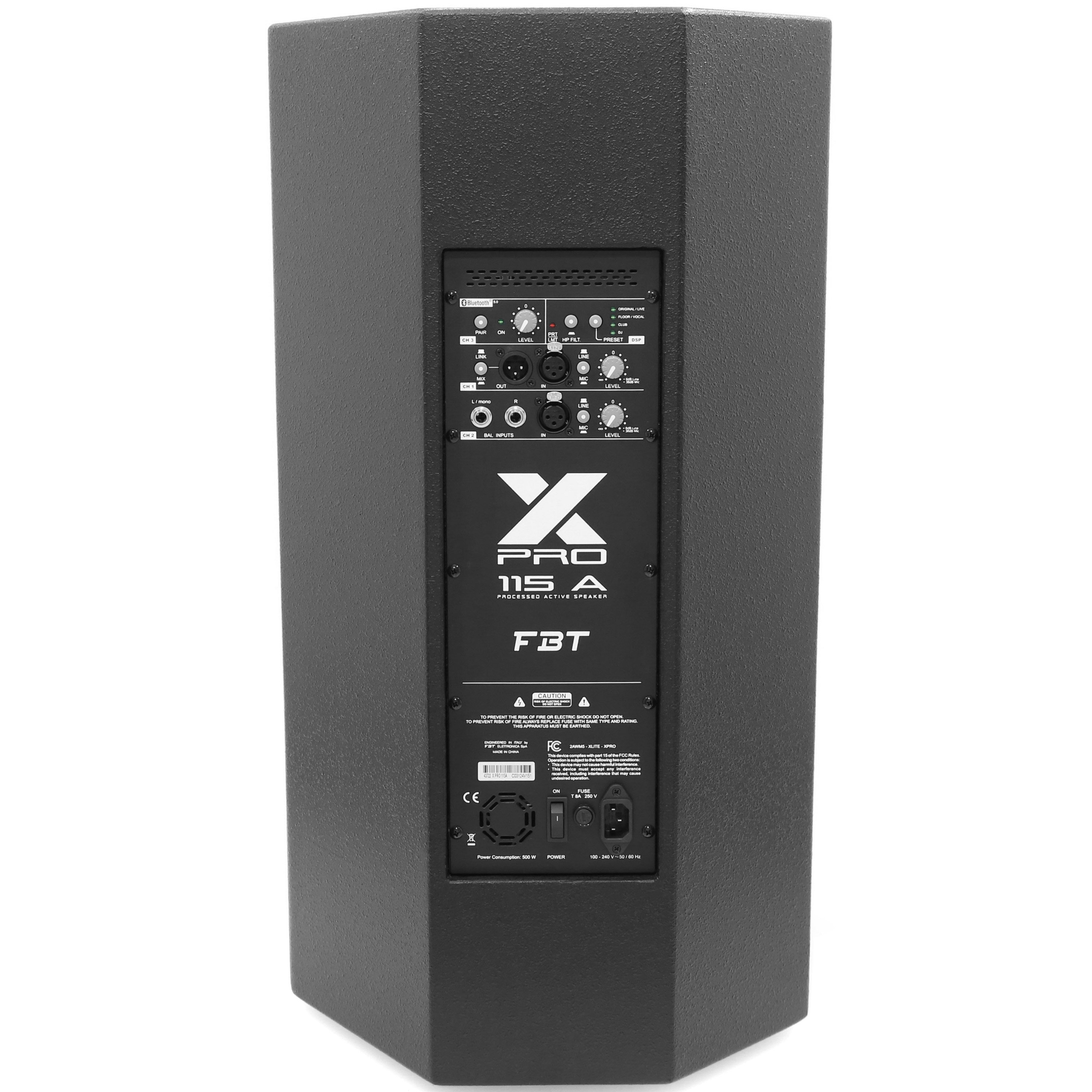 FBT Pack X-PRO 115A (la paire) + X-SUB 118SA + Covers - Pack enceintes ...