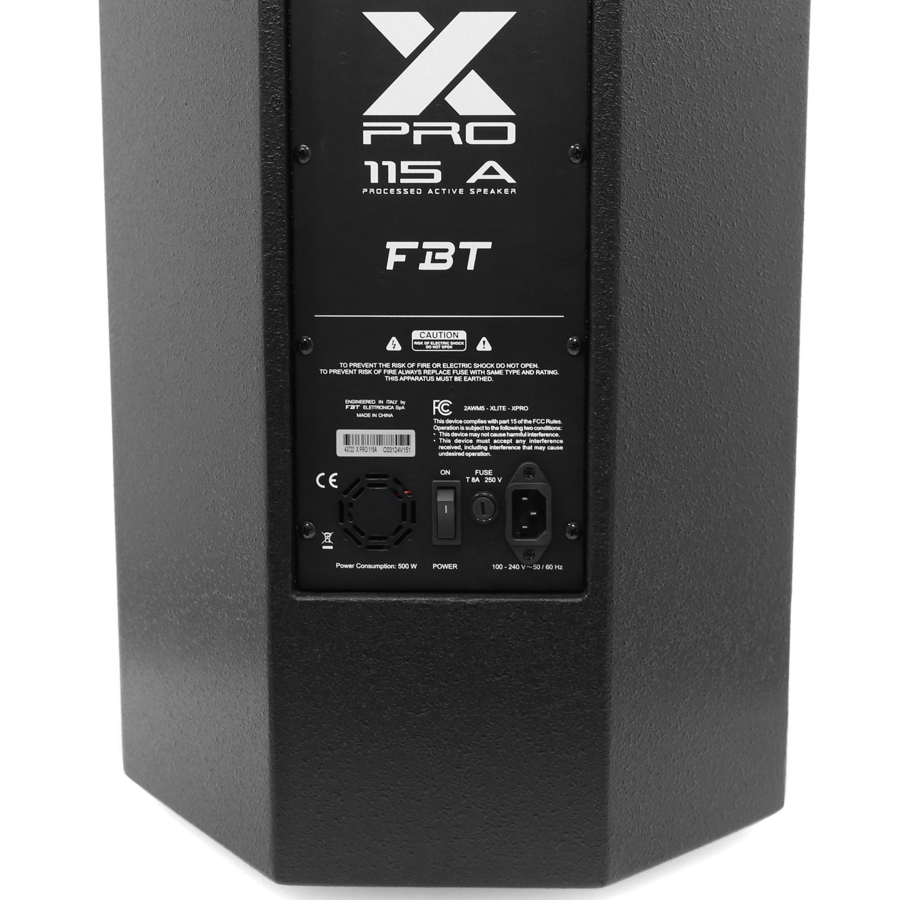 FBT Pack X-PRO 115A (la paire) + X-SUB 118SA + Covers - Pack enceintes ...