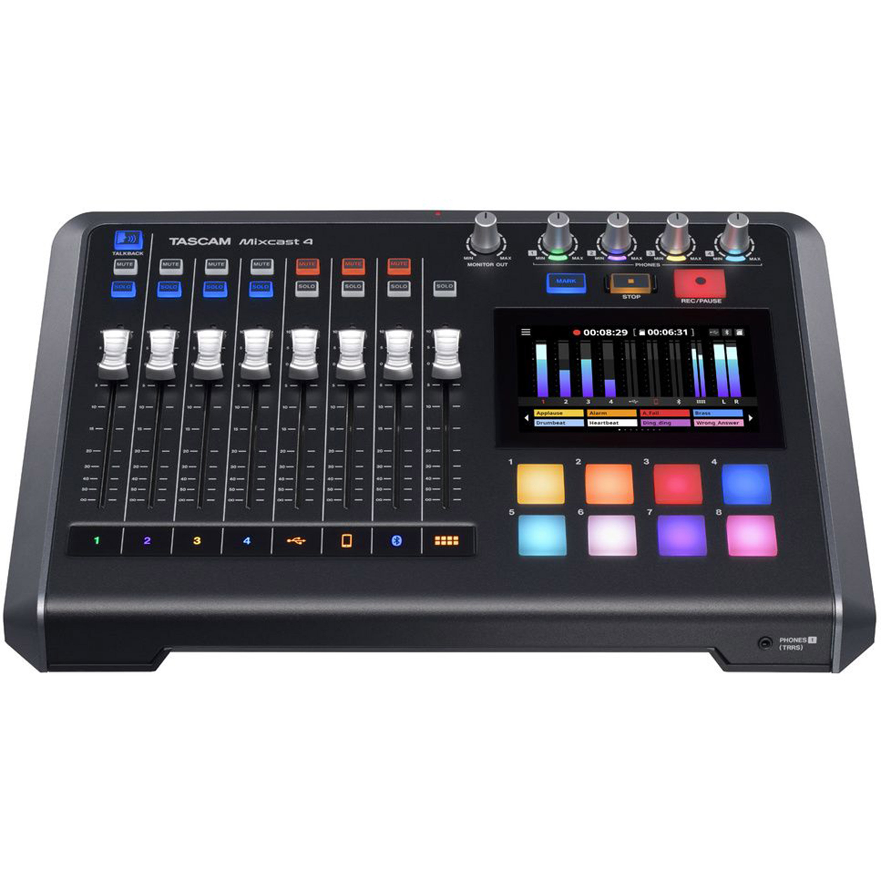 Tascam Mixcast 4 - Digitaal mengpaneel SonoVente.com - nl