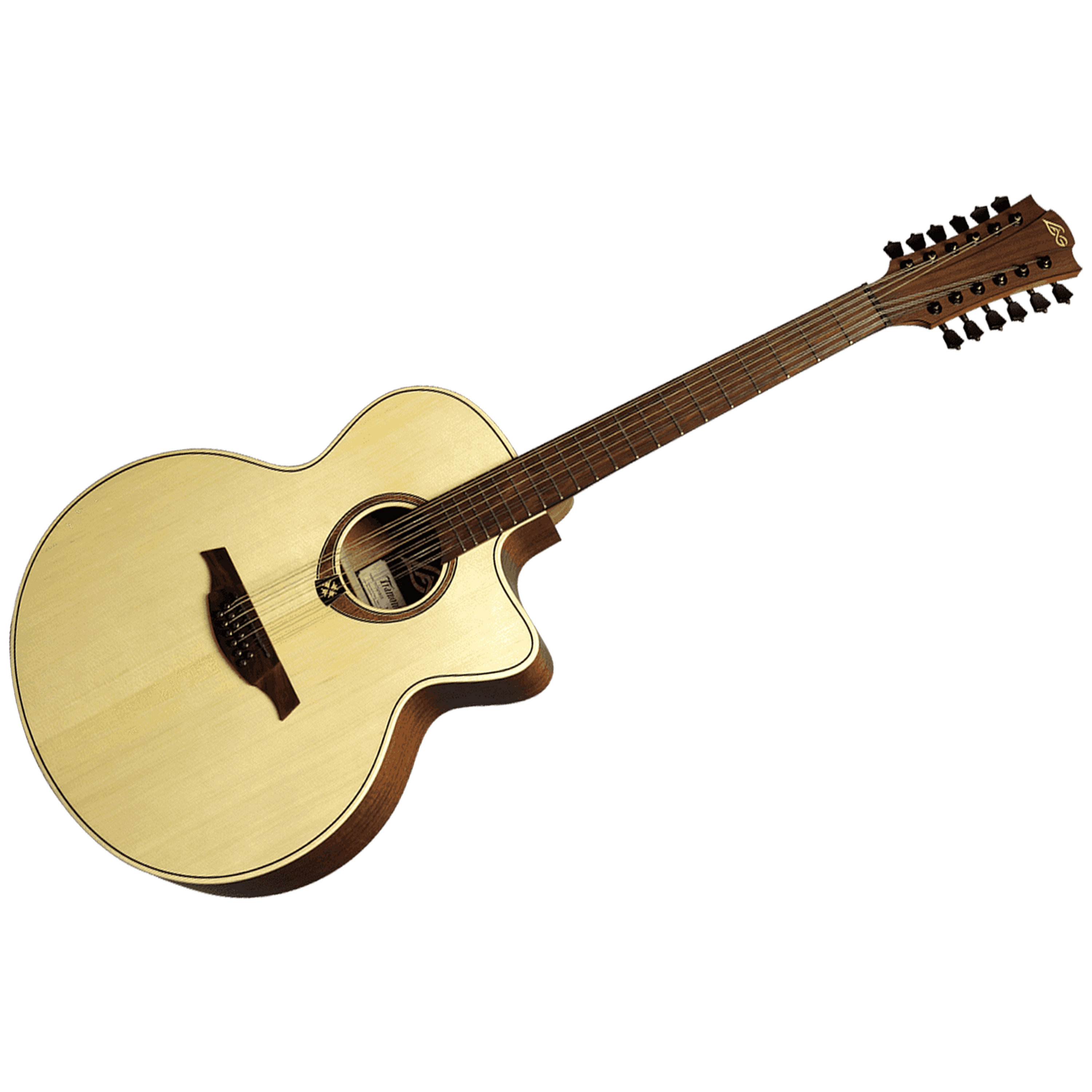 LAG T177J12CE Jumbo 12 cordes - Guitare électro 12 cordes SonoVente.com