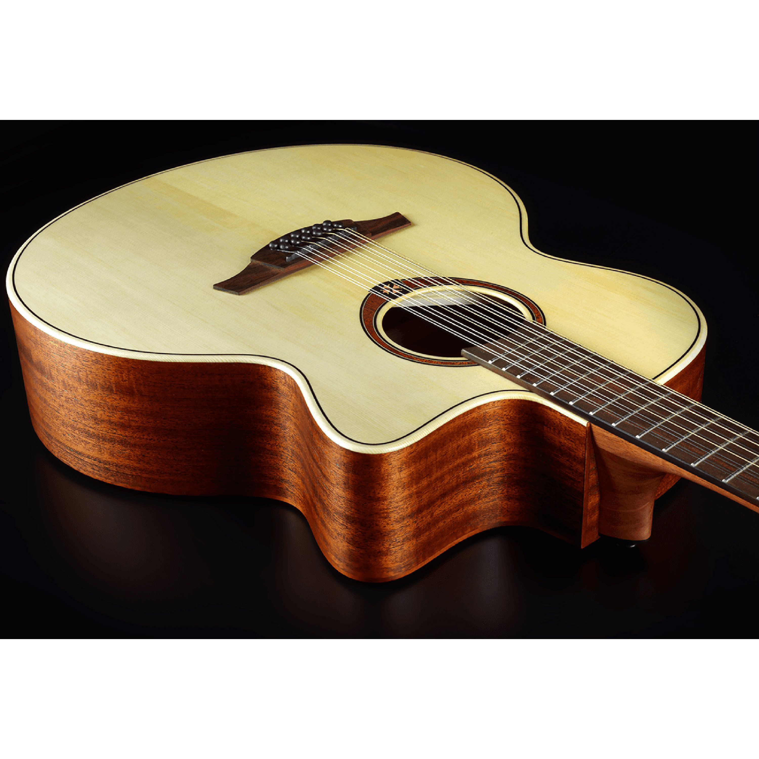 LAG T177J12CE Jumbo 12 cordes - Guitare électro 12 cordes SonoVente.com