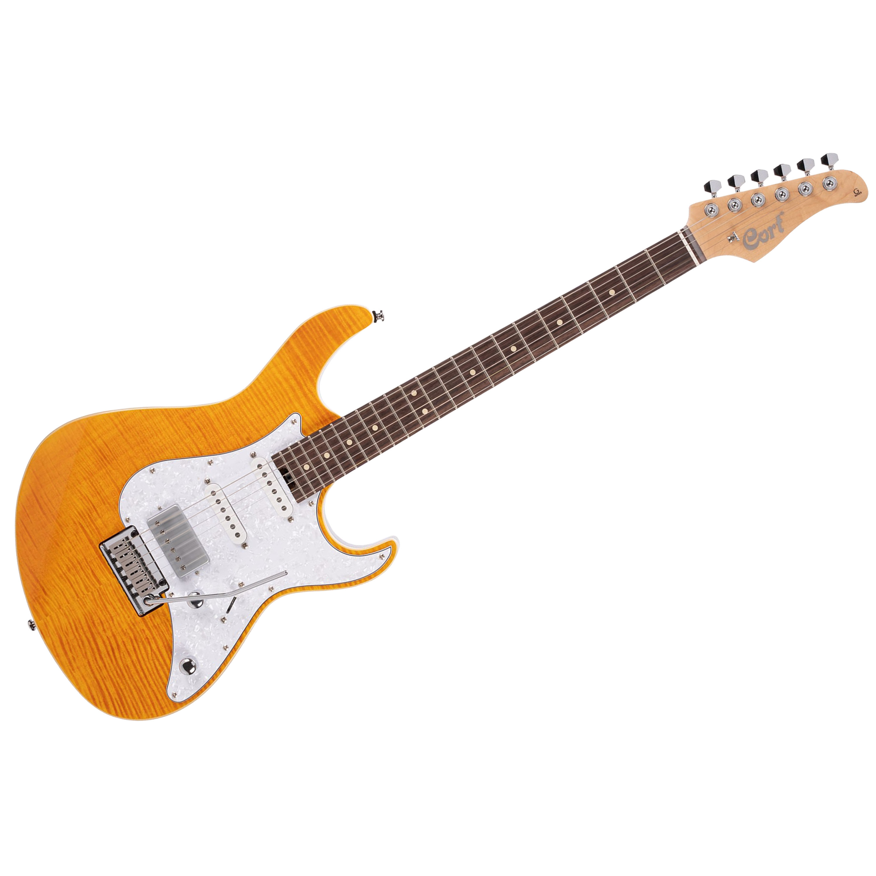Cort G280 Select Amber - Guitare forme ST SonoVente.com