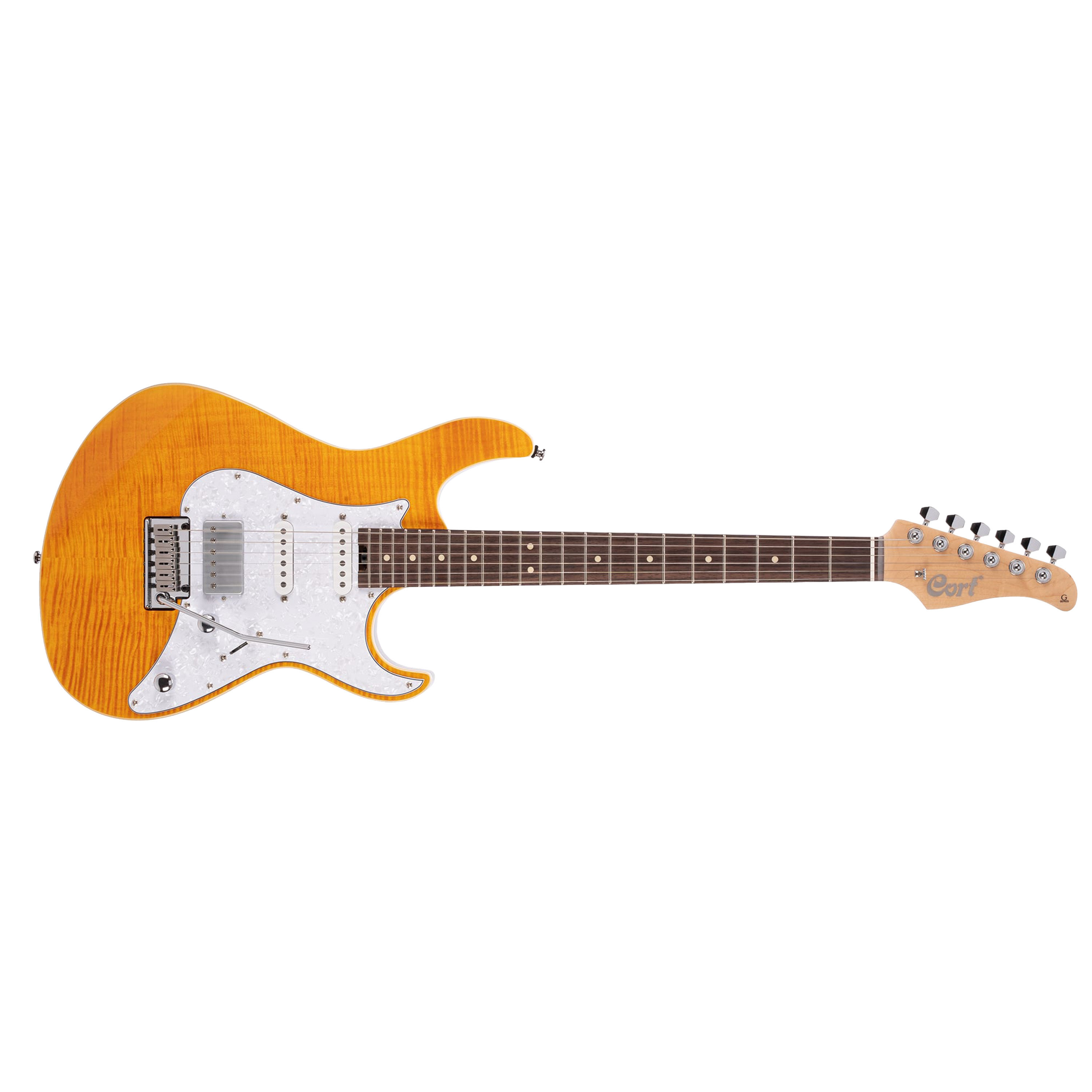 Cort G280 Select Amber - Guitare forme ST SonoVente.com