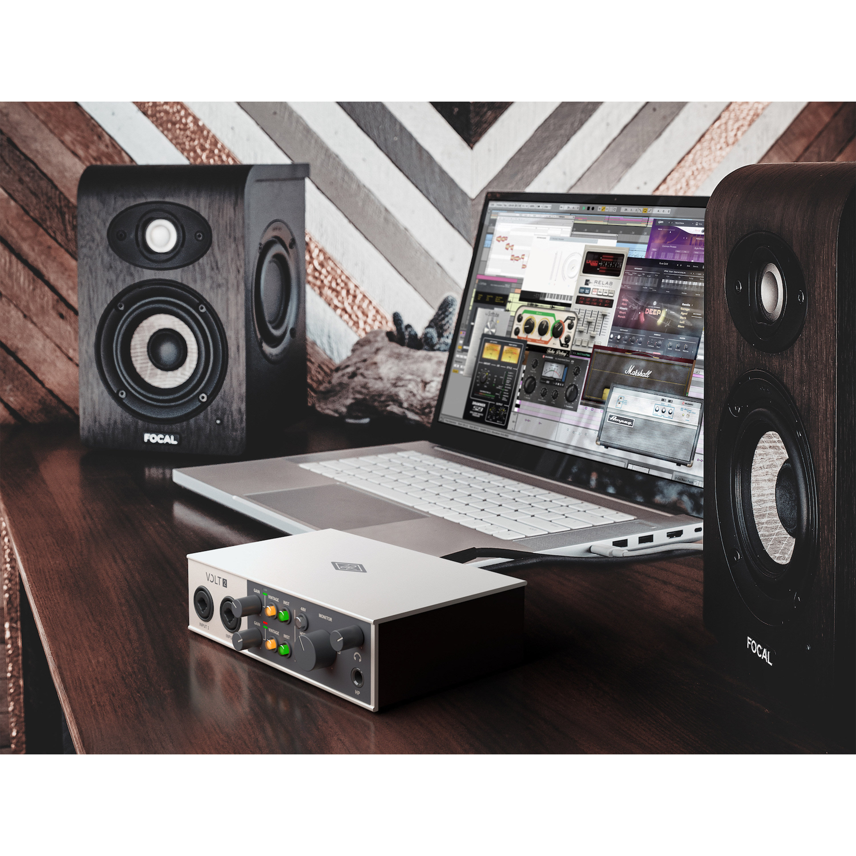 Universal Audio Volt 2 Studio Pack - Carte son SonoVente.com