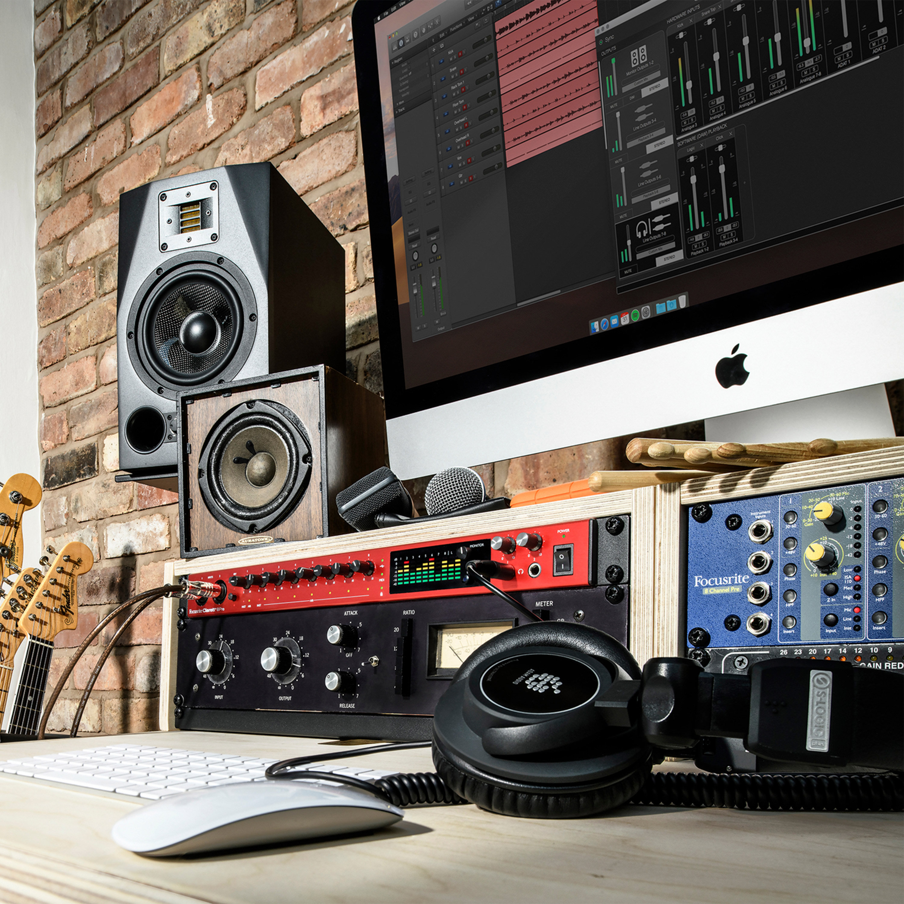 Focusrite Clarett+ 8Pre - Carte son SonoVente.com