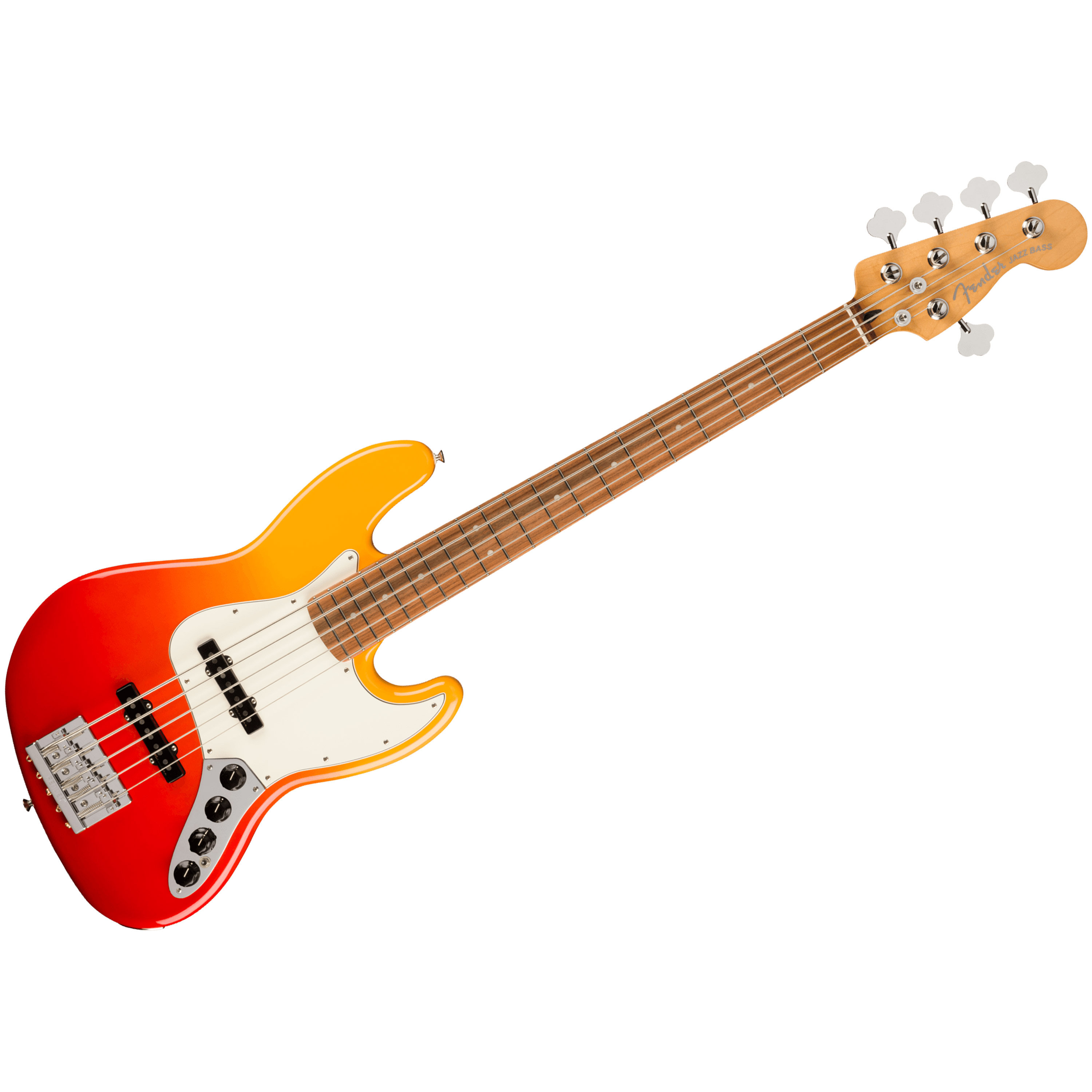 Fender Player Plus Jazz Bass V PF Tequila Sunrise - Basse électrique ...