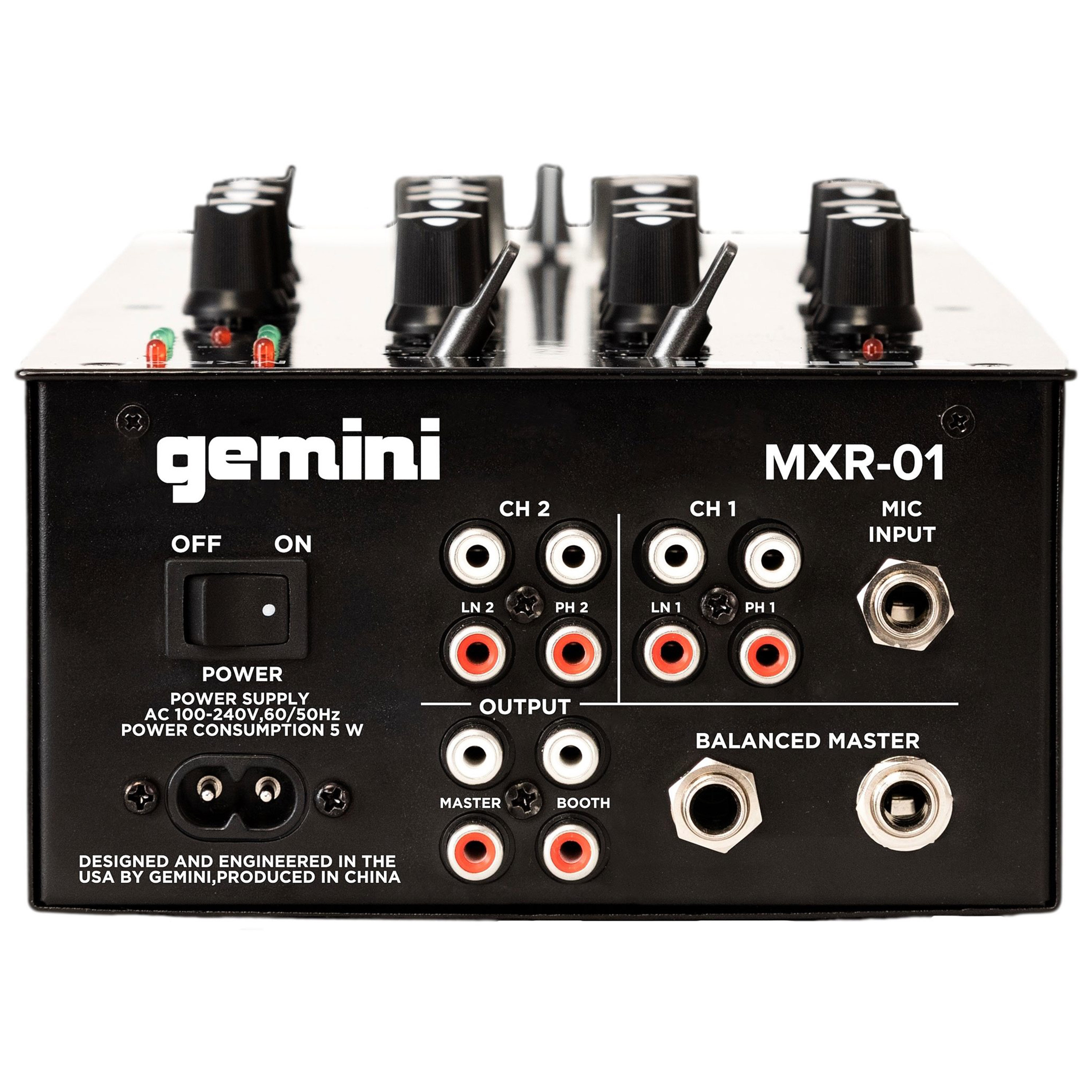 Gemini MXR-01 - Table de mixage DJ SonoVente.com