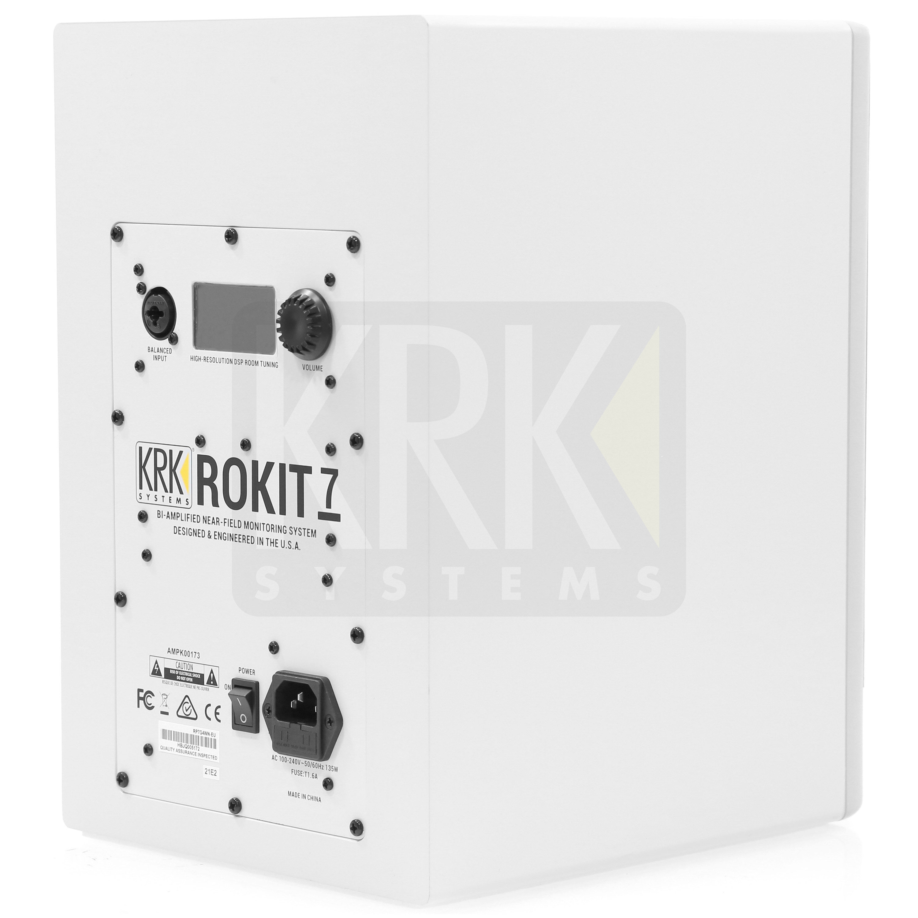 Krk Rokit RP7 G4 White Noise (La paire) - Pack enceintes + accessoires ...