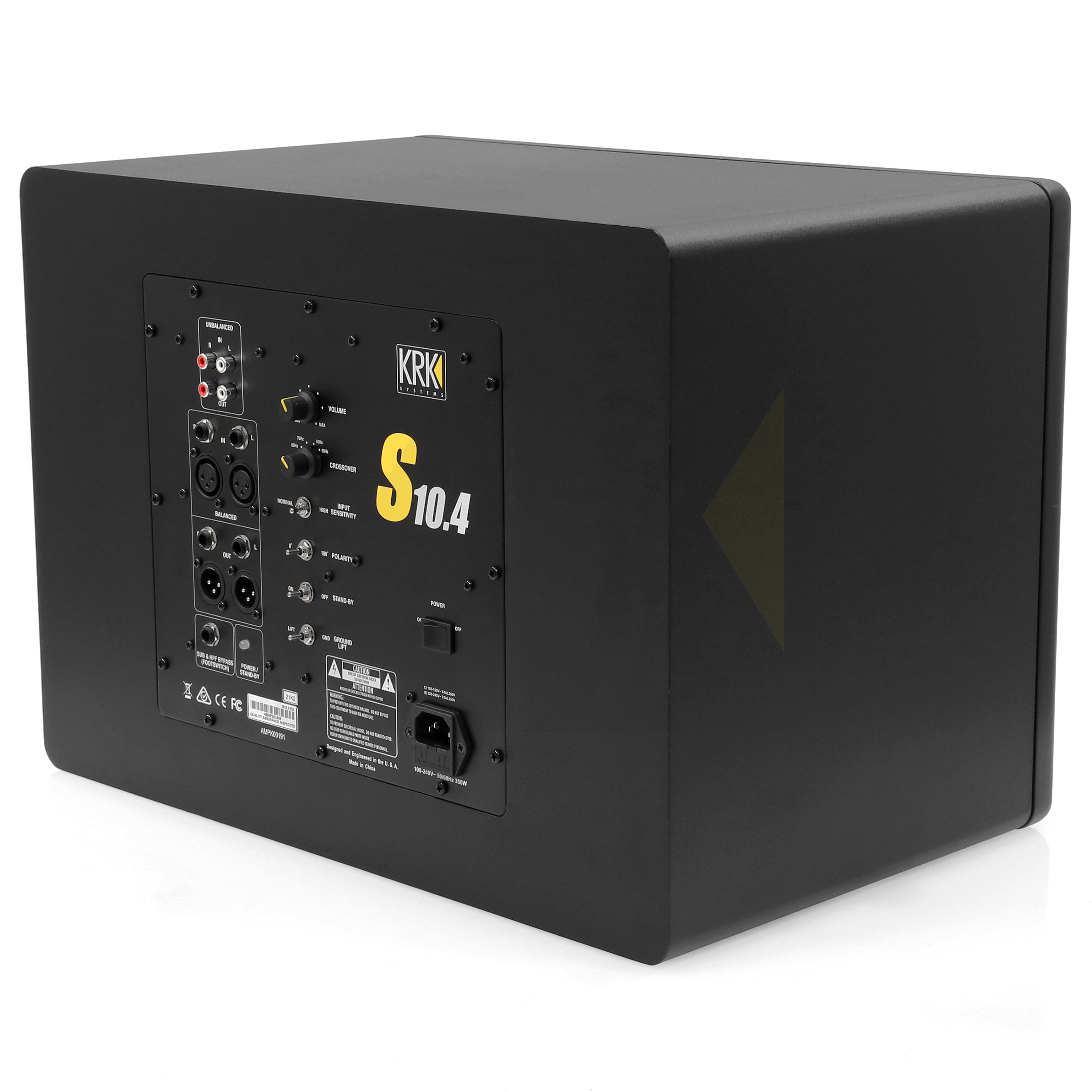 Krk Pack Rokit RP5 G4 (La paire) + Sub S10.4 - Pack enceintes ...