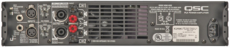 QSC PLX 1802 - Amplificateur sonorisation SonoVente.com