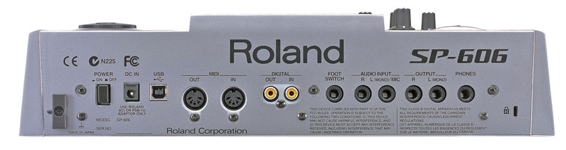 Roland SP 606 - Sampler et groovebox SonoVente.com