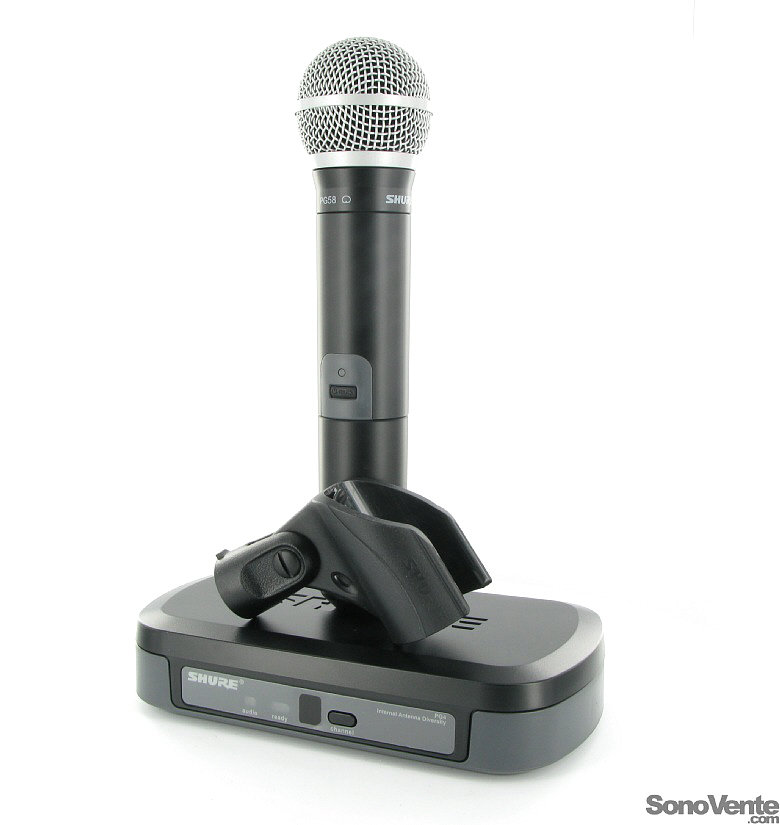 Shure PG 24 E / PG 58 freq M10 - Micro HF chant SonoVente.com