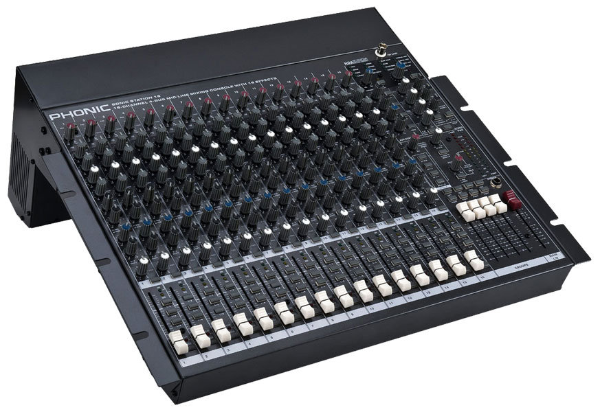 Phonic Sonic Station 16 - Console de mixage analogique SonoVente.com