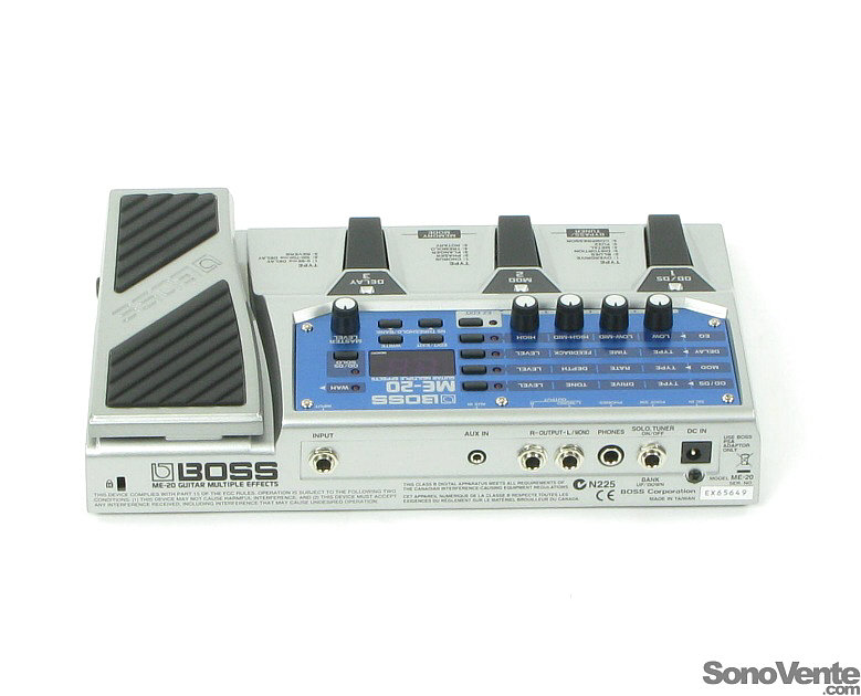 Boss ME20 - Effets guitare électrique SonoVente.com