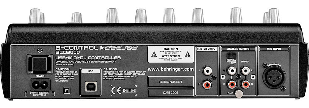 Behringer BCD3000 - Contrôleur DJ USB SonoVente.com