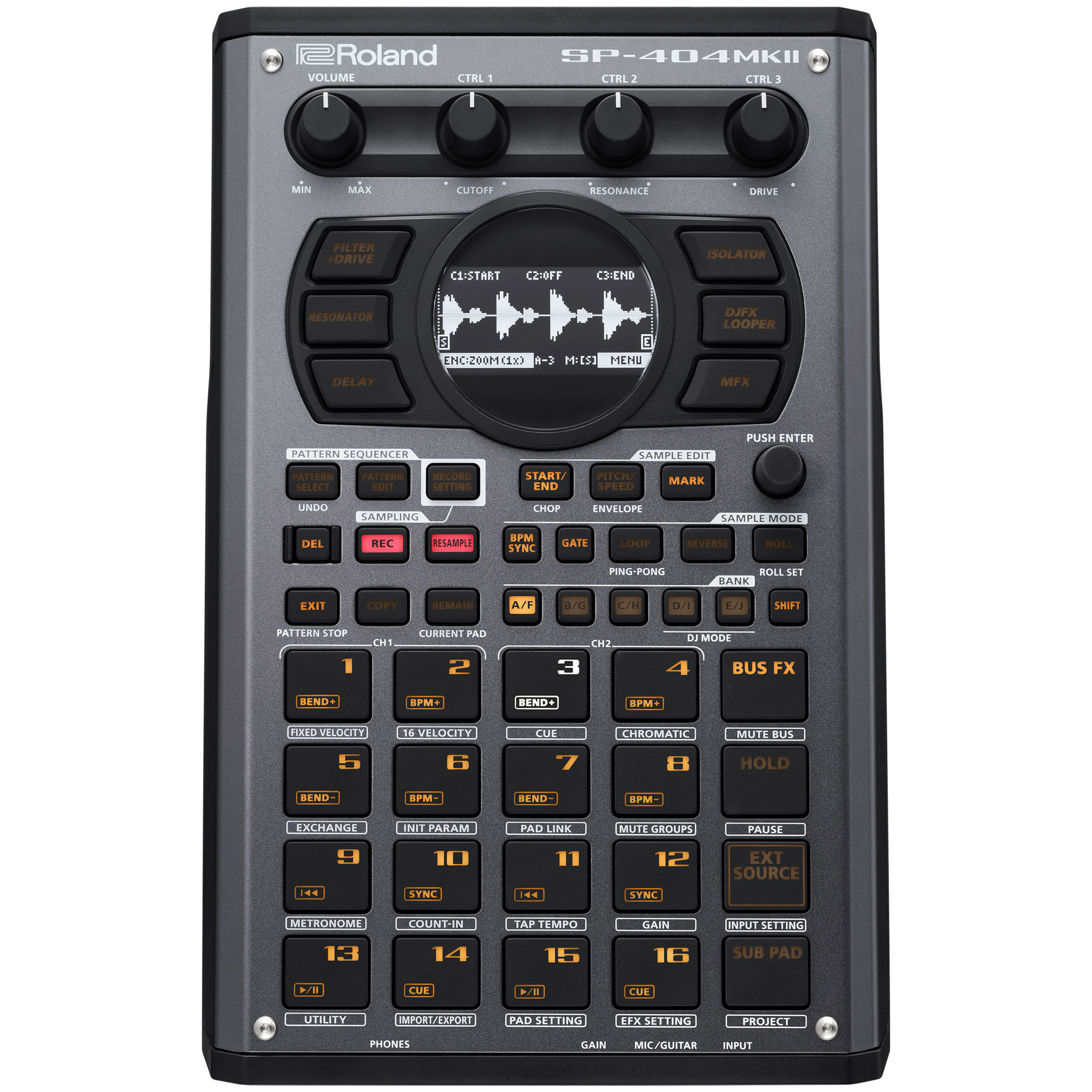 SP 404 MK2 - Sampler et groovebox Roland SP-404MKII SonoVente.com