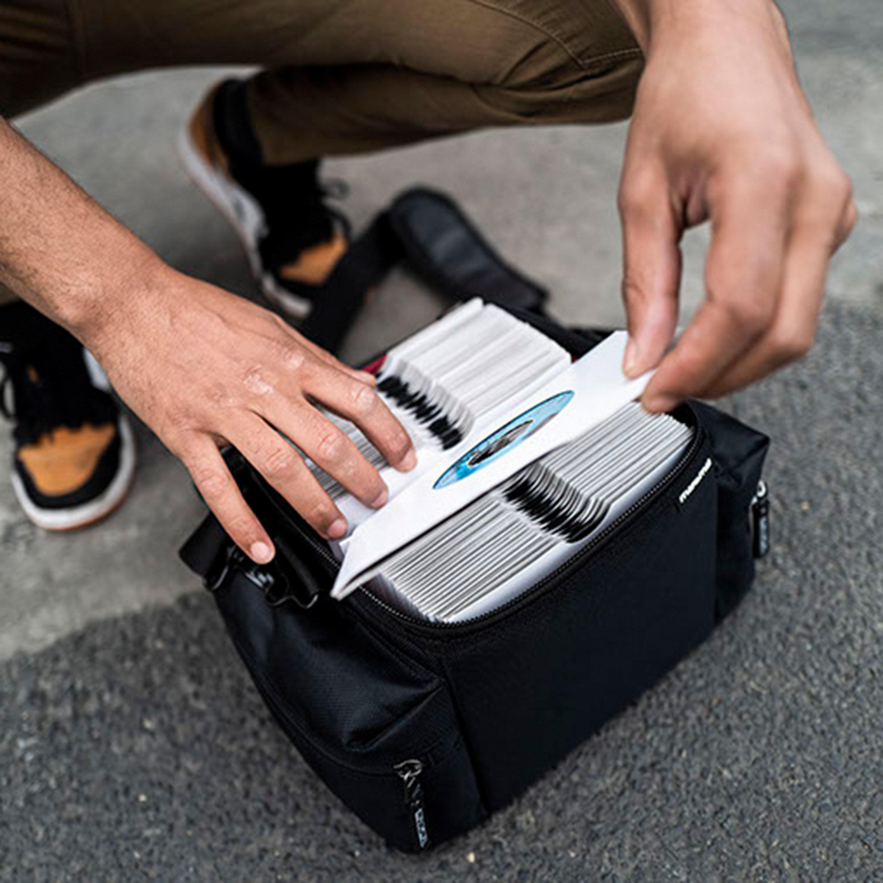 Magma Bags 45 Record-Bag 100 Black - Sac CD et vinyle SonoVente.com