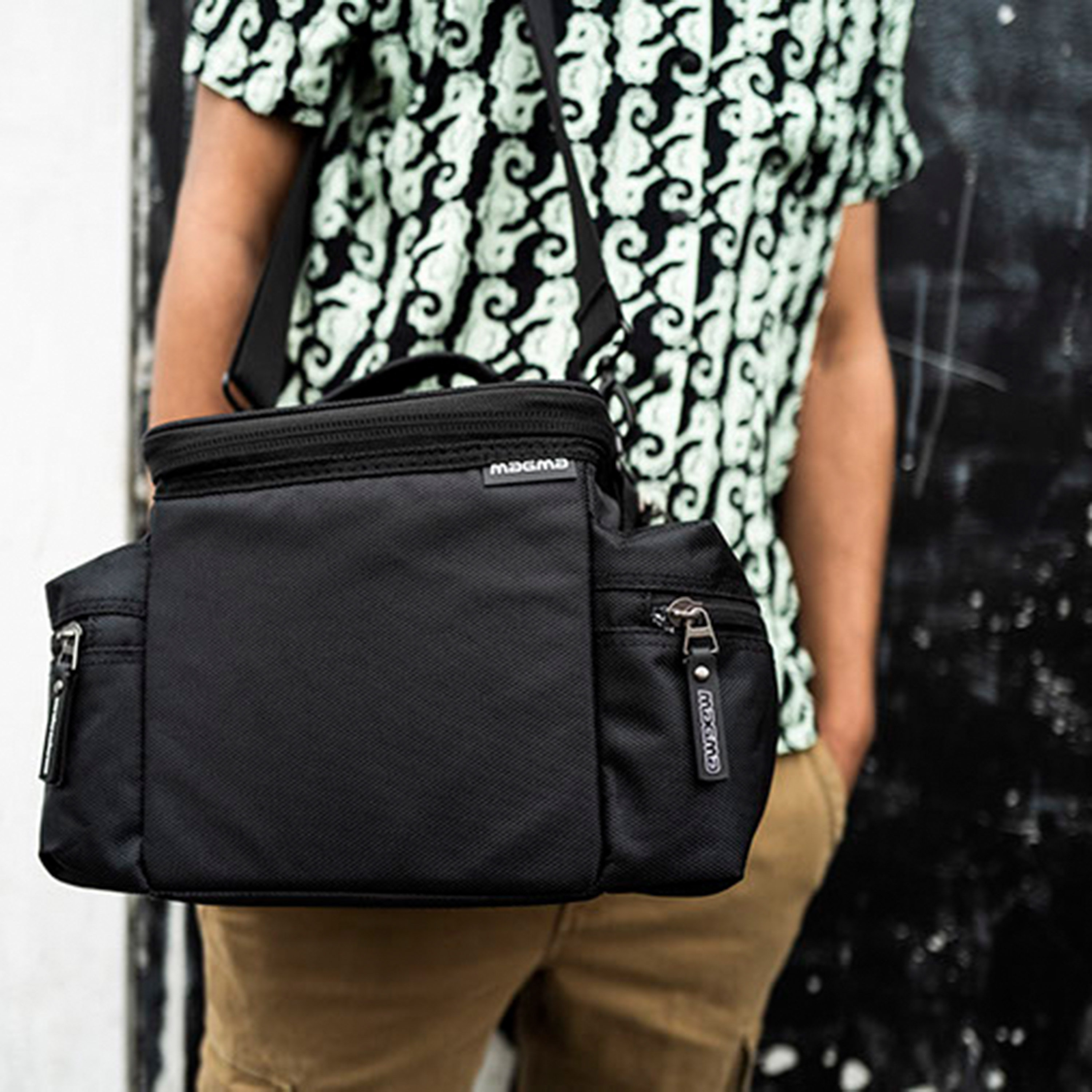 Magma Bags 45 Record-Bag 100 Black - Sac CD et vinyle SonoVente.com