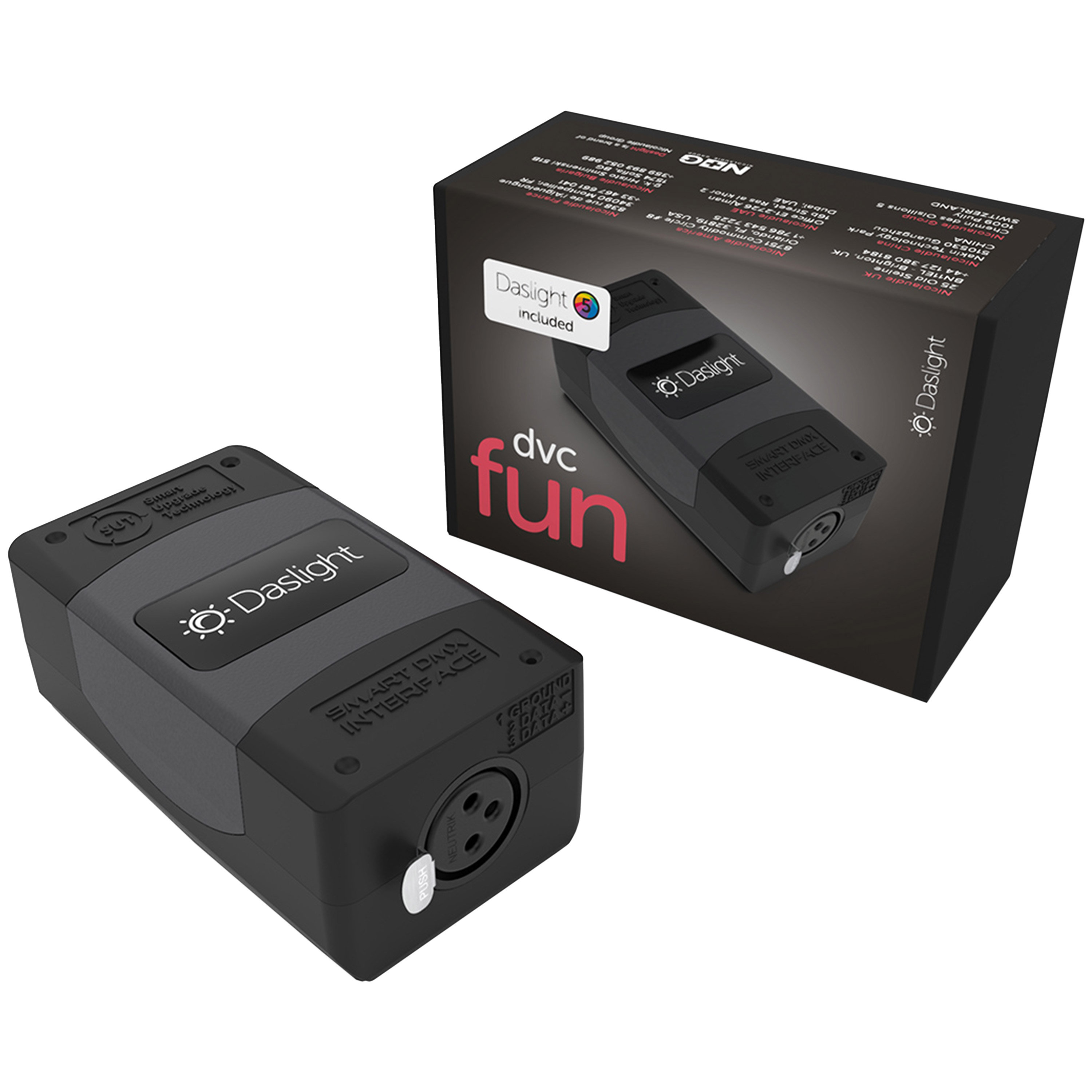 Daslight DVC FUN - Logiciel light SonoVente.com