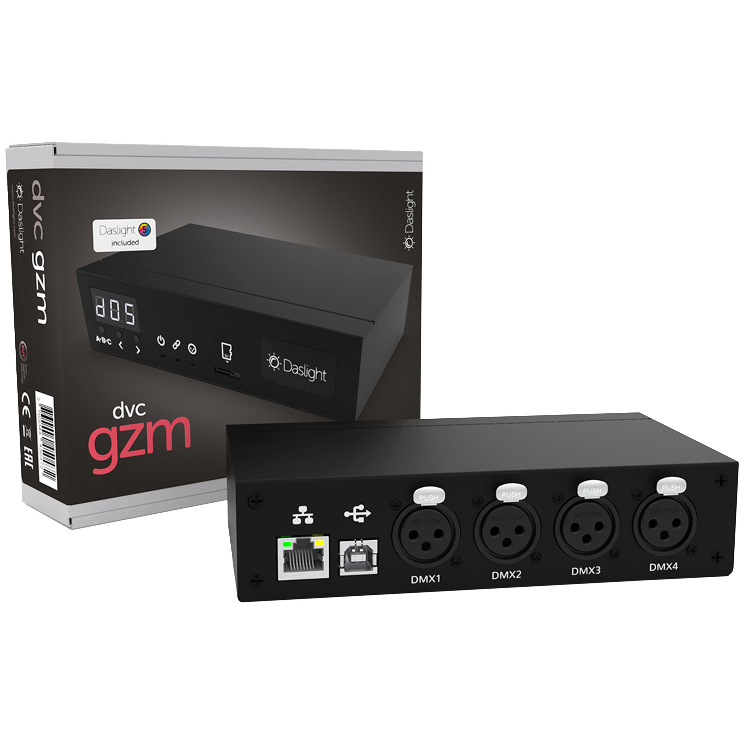 Daslight DVC GZM - Software iluminación SonoVente.com - es