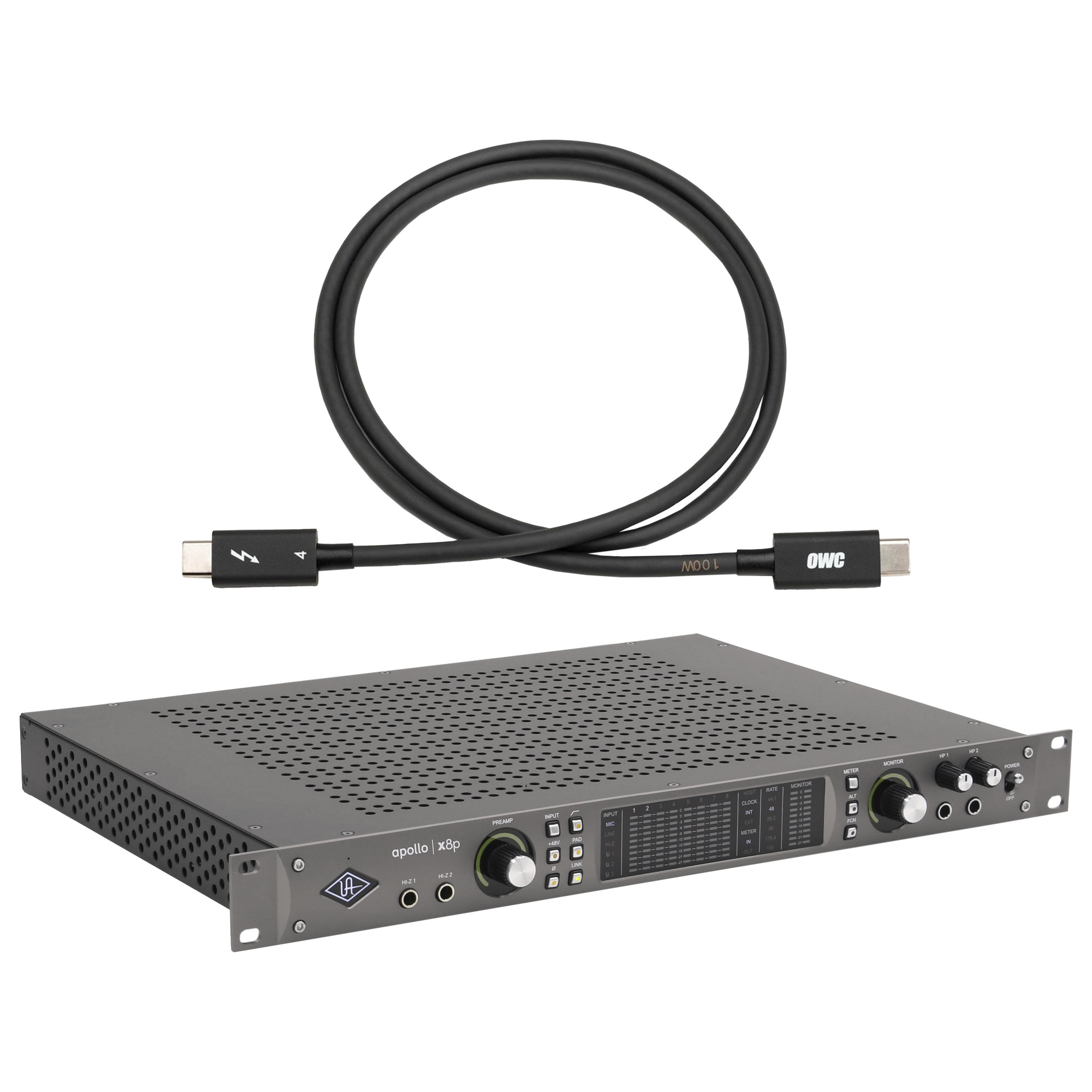 Universal Audio Bundle Apollo x8p Heritage Edition + câble Thunderbolt ...