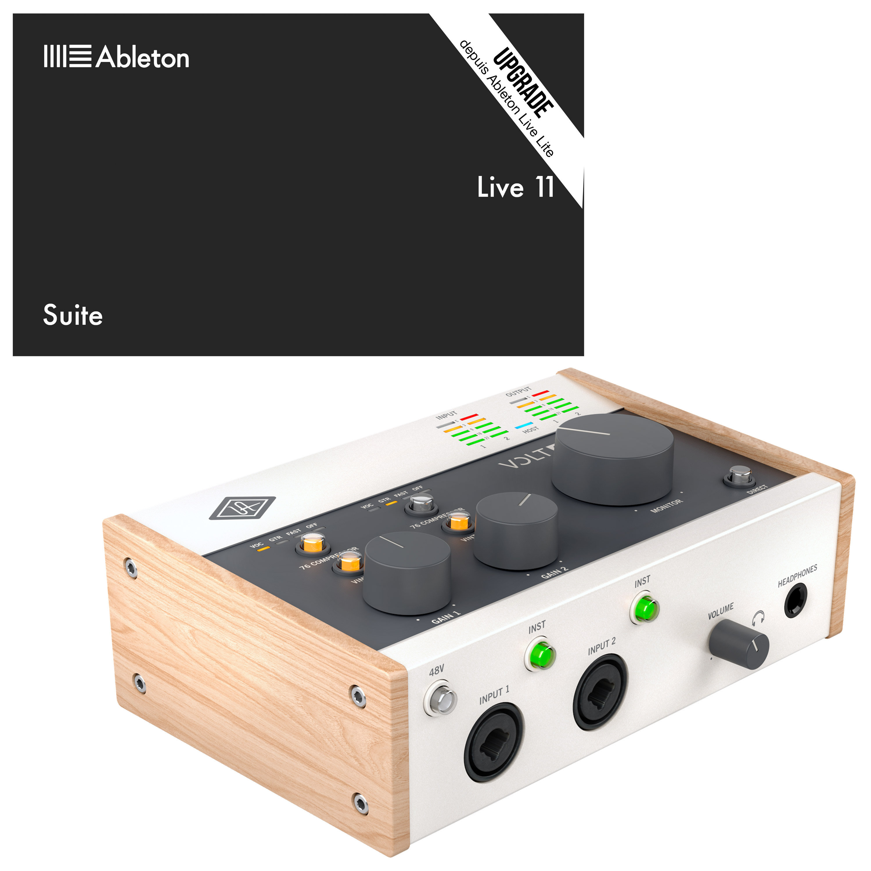 Universal Audio Bundle Live 11 Suite Volt 276 Logiciel Séquenceur